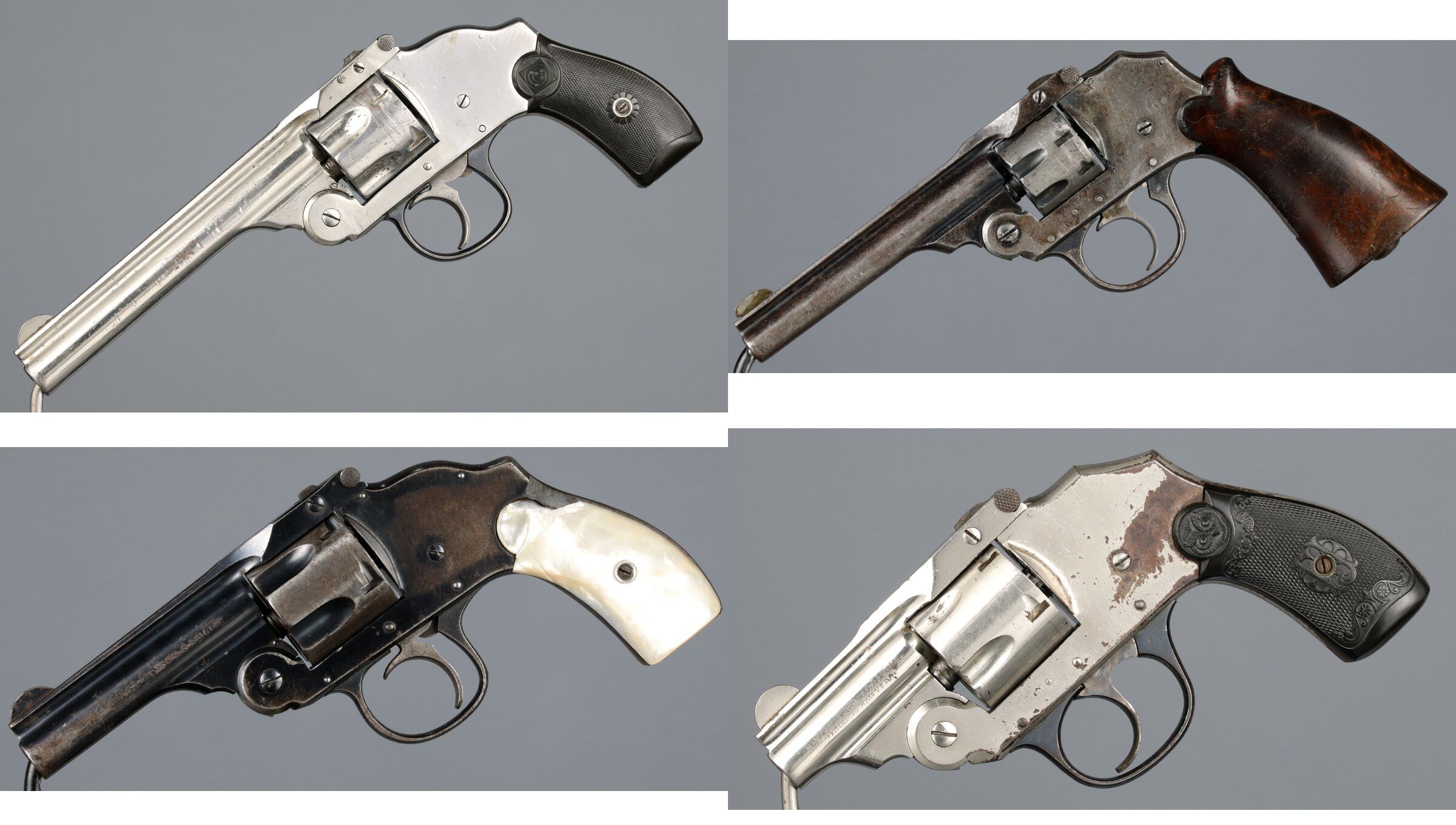Four Double Action Revolvers | Rock Island Auction