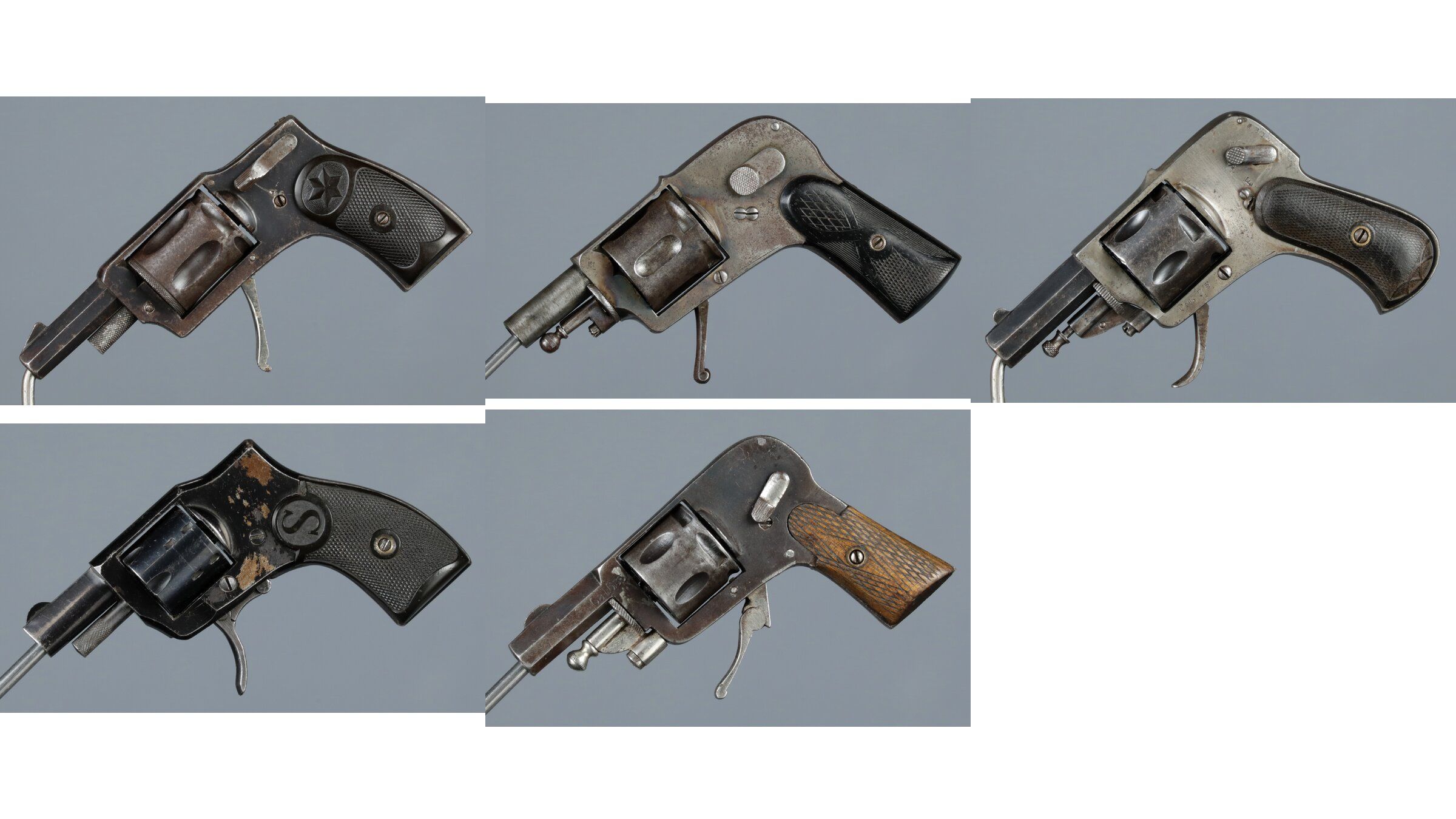 Five Double Action Pocket Revolvers | Rock Island Auction