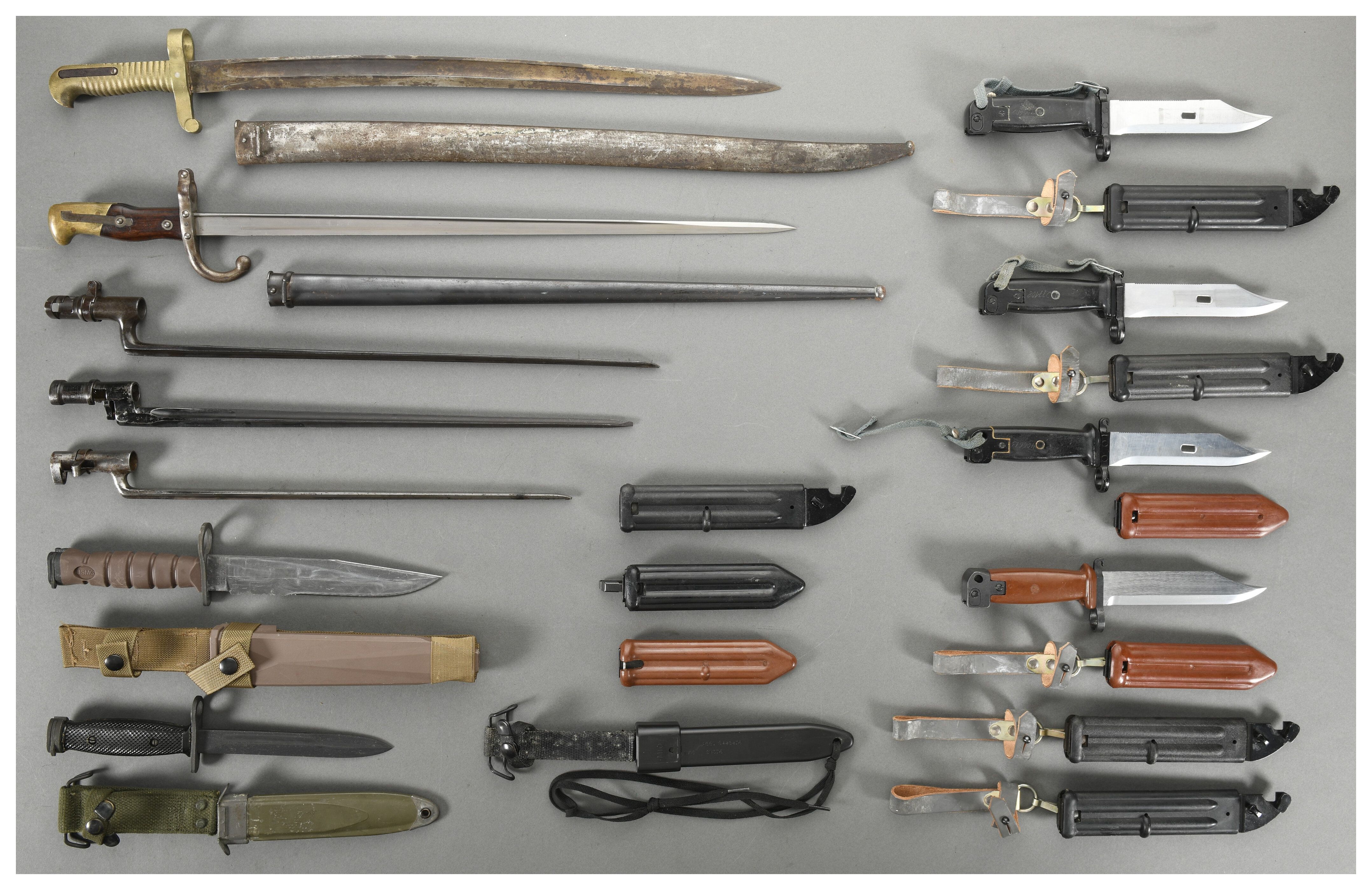 Large Group of Bayonets | Rock Island Auction
