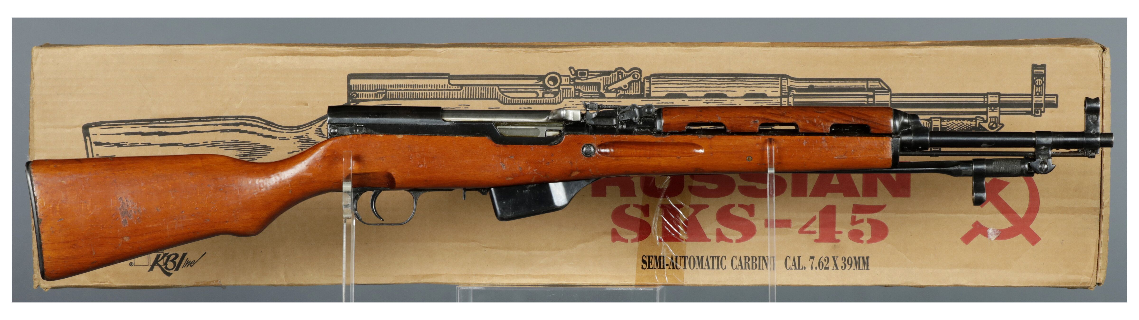 Albanian SKS Semi-Automatic Rifle with Box | Rock Island Auction