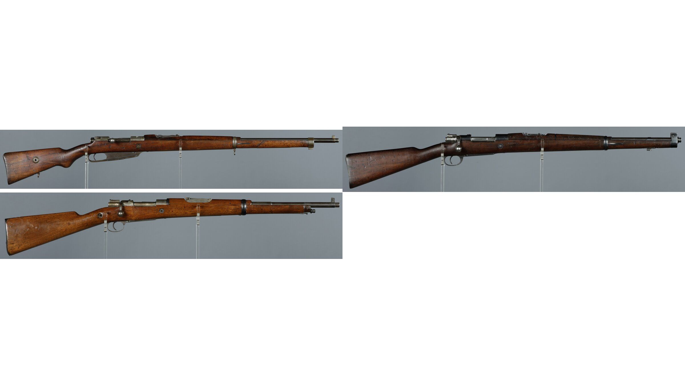 Three Military Pattern Bolt Action Rifles | Rock Island Auction