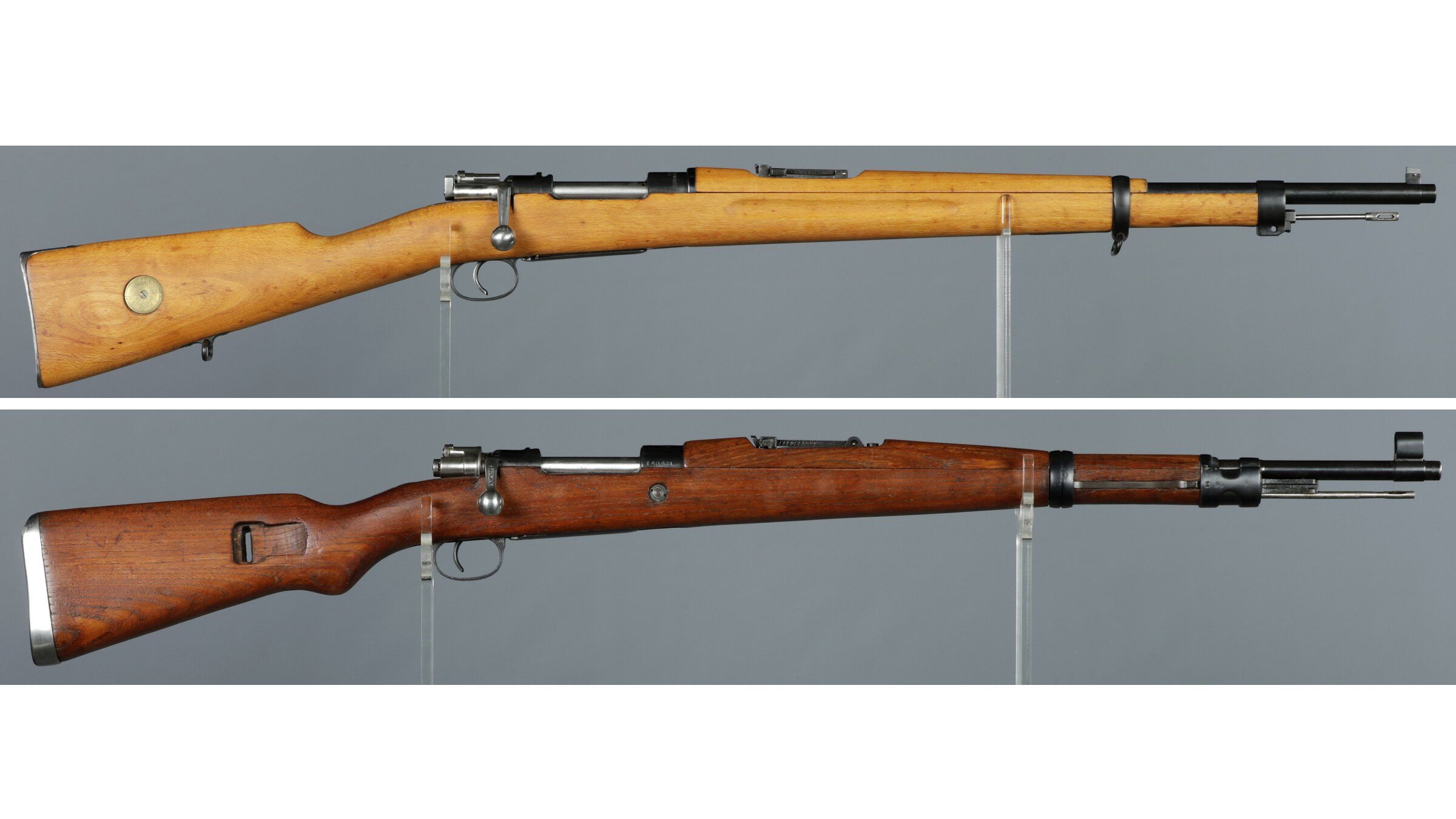 Two European Bolt Action Rifles | Rock Island Auction
