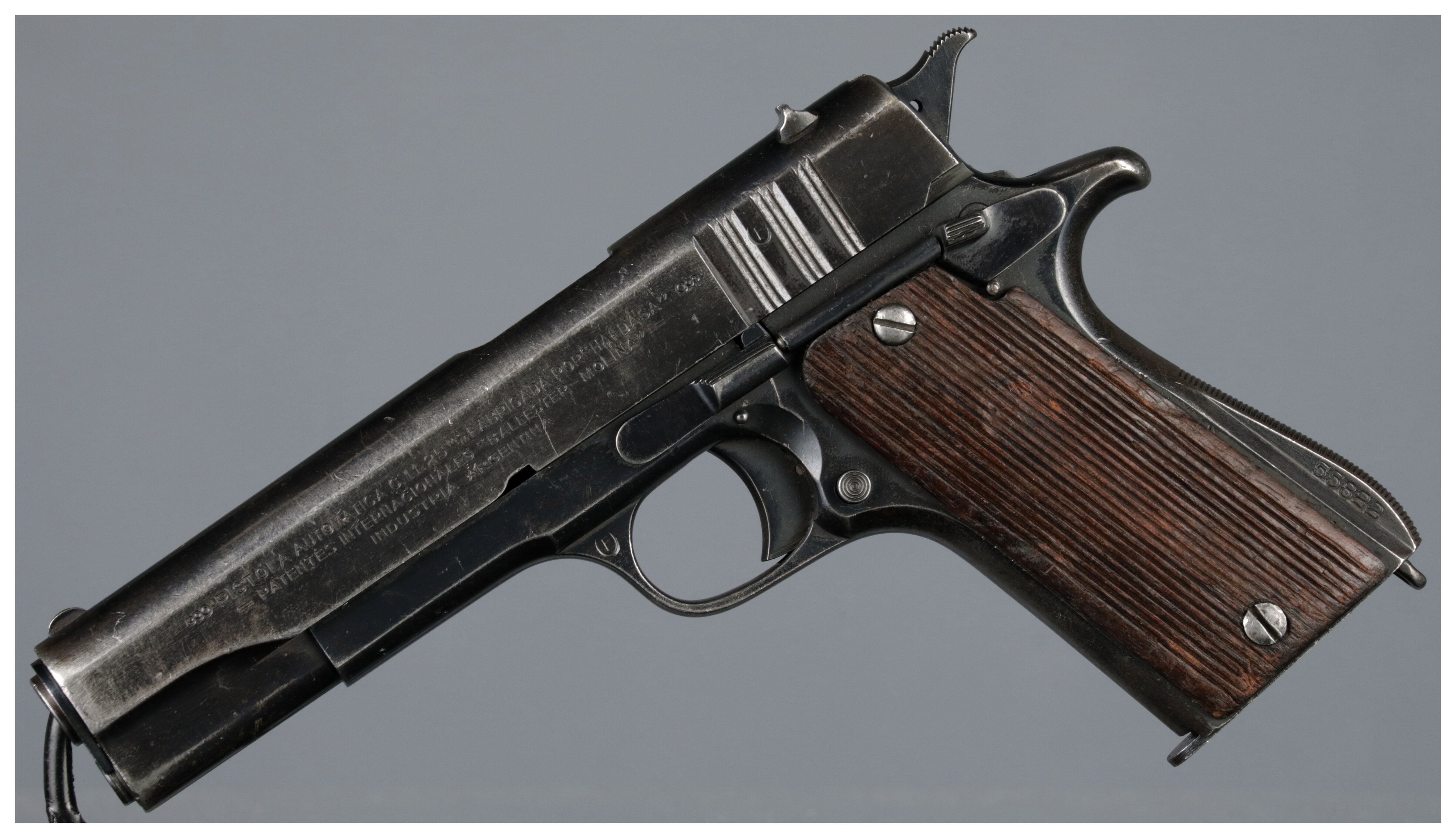 Argentinian Hafdasa Ballester-Molina Semi-Automatic Pistol | Rock ...