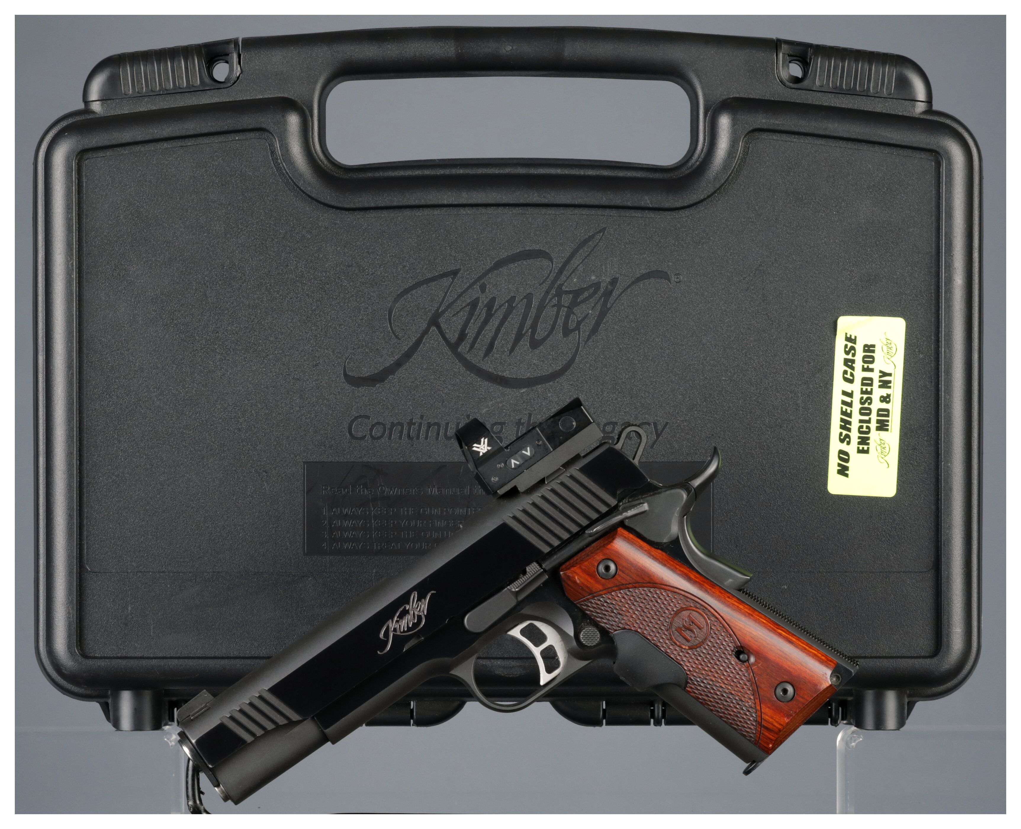 Kimber Gold Match II Semi-Automatic Pistol with Case | Rock Island Auction