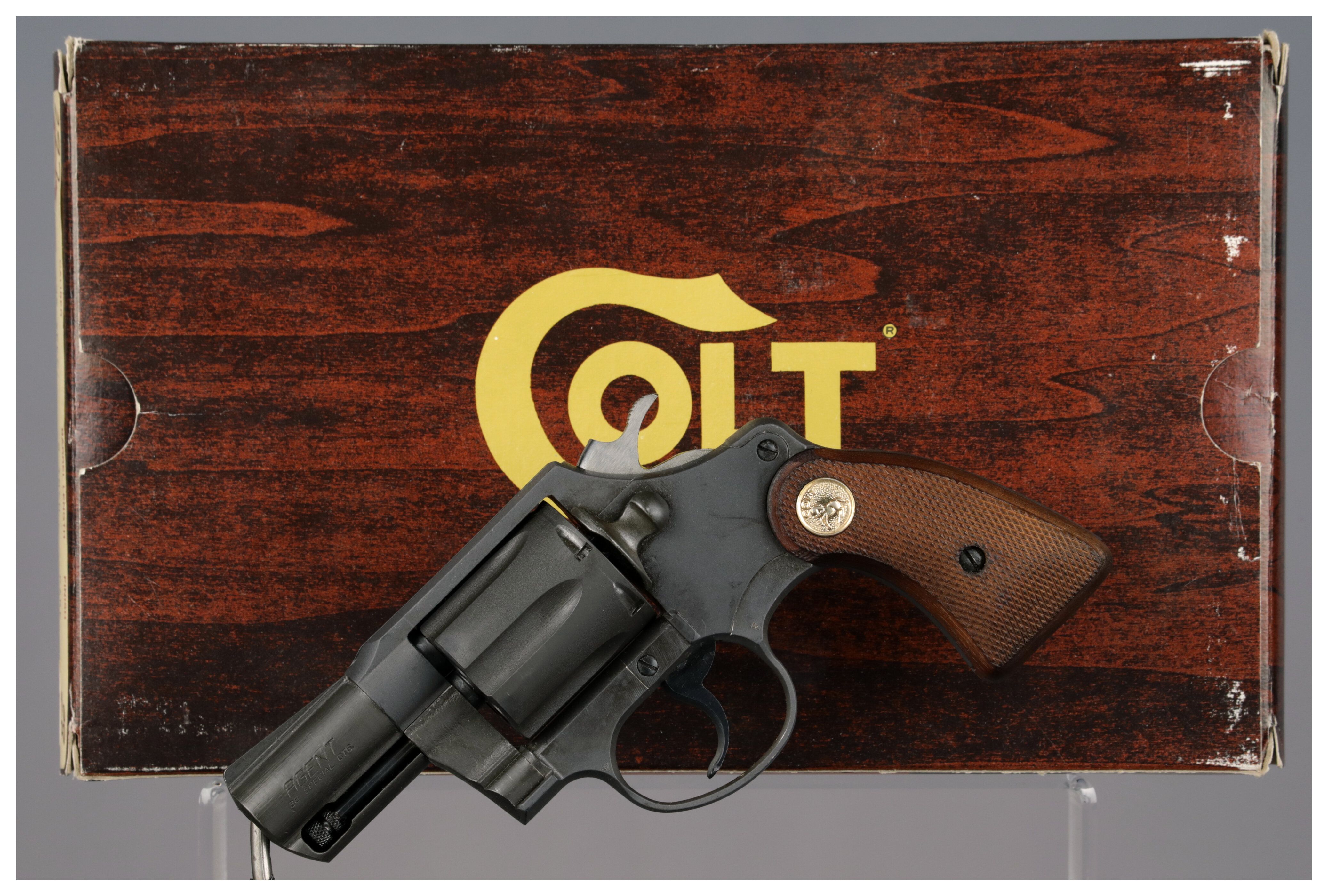 Colt Agent Double Action Revolver with Box | Rock Island Auction