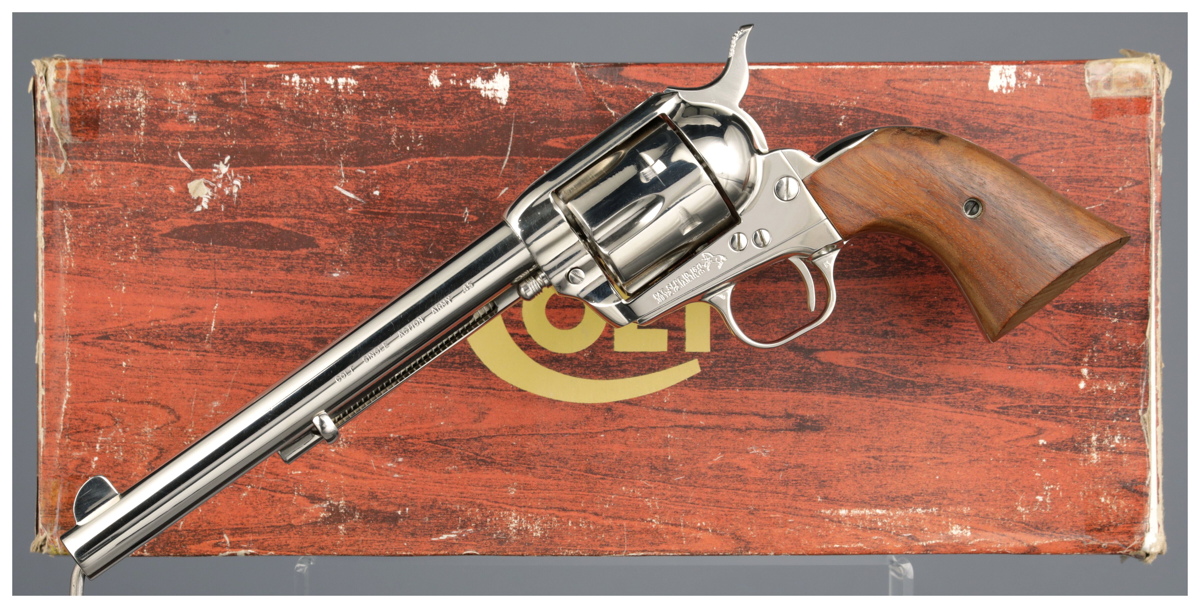 Colt Third Generation Single Action Army Revolver with Box | Rock ...