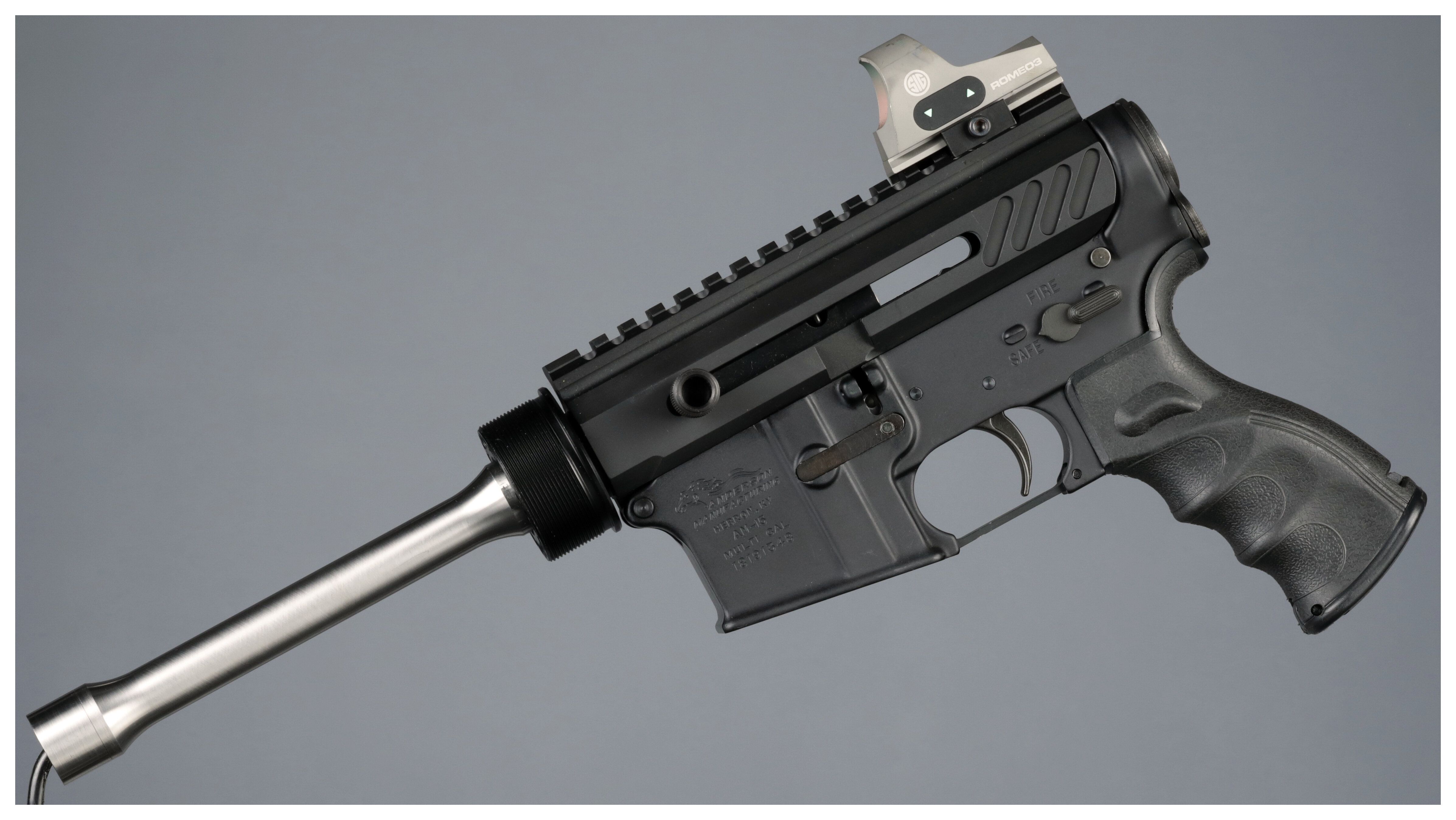 Anderson Manufacturing Model AM-15 Bolt Action Pistol | Rock Island Auction