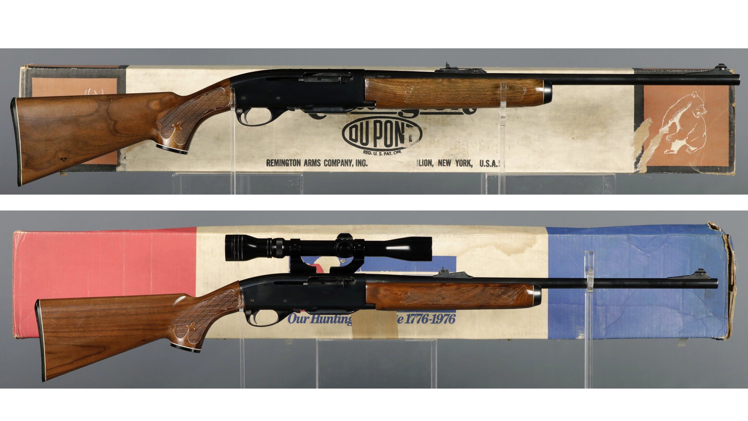 Two Remington Model 742 Woodsmaster Semi-Automatic Rifles | Rock Island ...