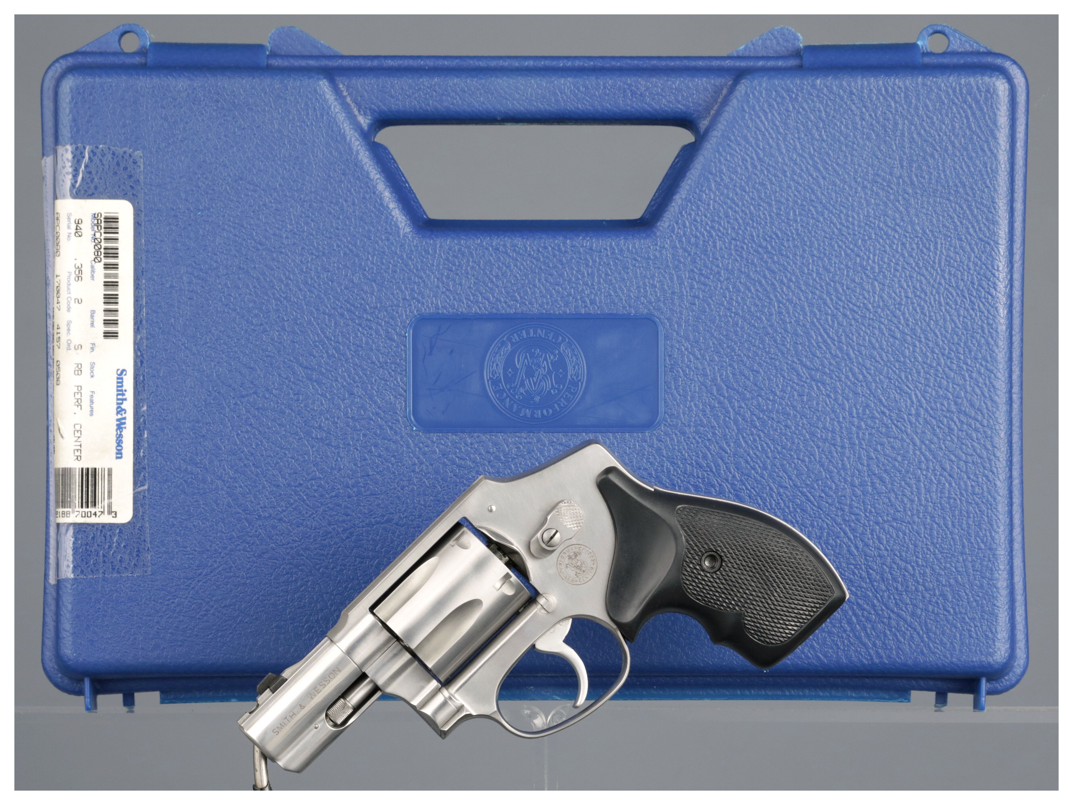 Smith & Wesson Performance Center Model 940 Hammerless Revolver | Rock ...