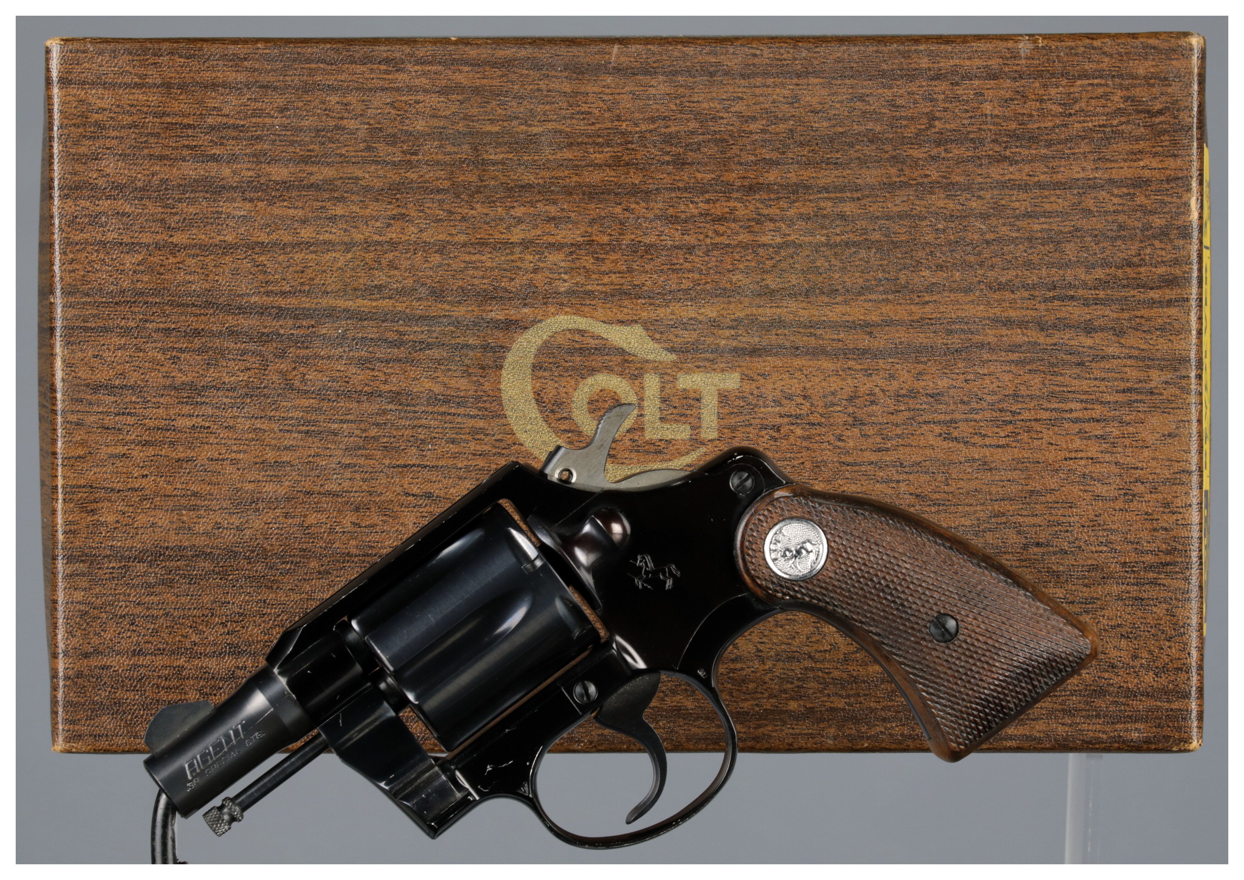 Colt Agent Double Action Revolver with Box | Rock Island Auction