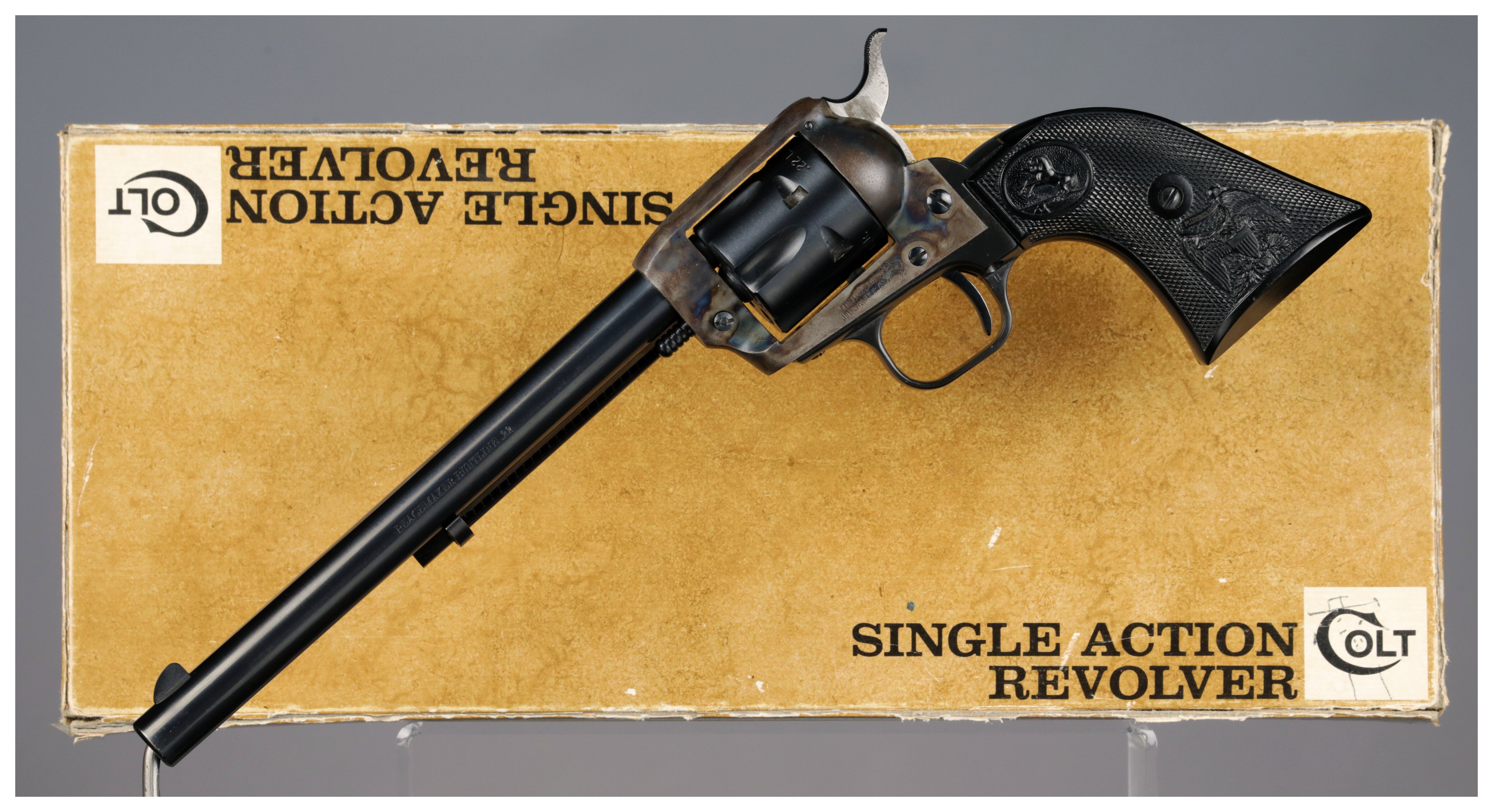 Colt Peacemaker Buntline .22 Single Action Revolver with Box | Rock ...
