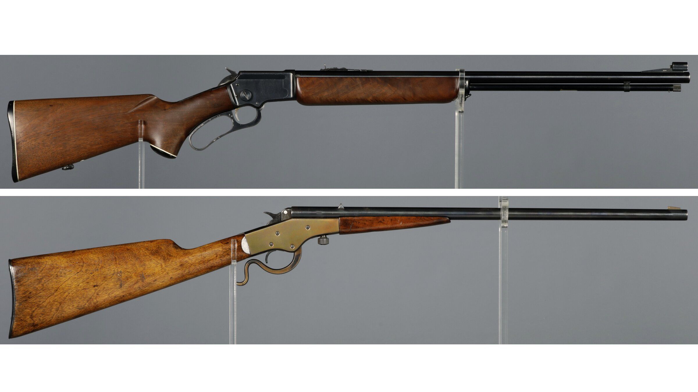 Two Rifles | Rock Island Auction