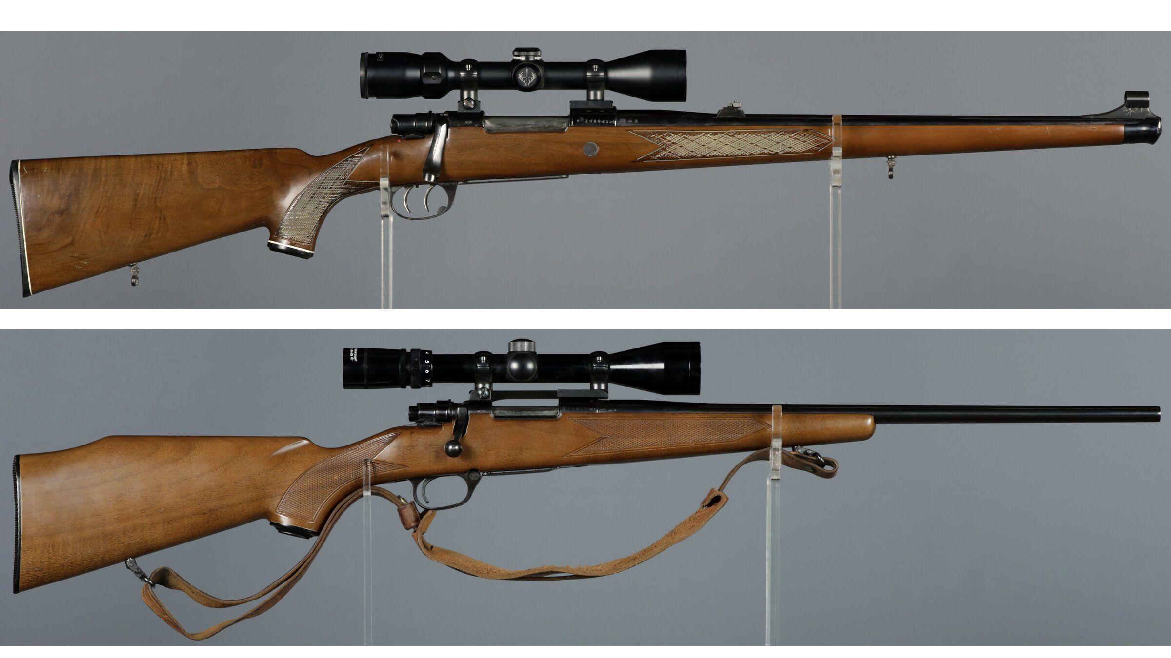 Two Zastava/Interarms Mark X Bolt Action Rifles with Scopes | Rock ...