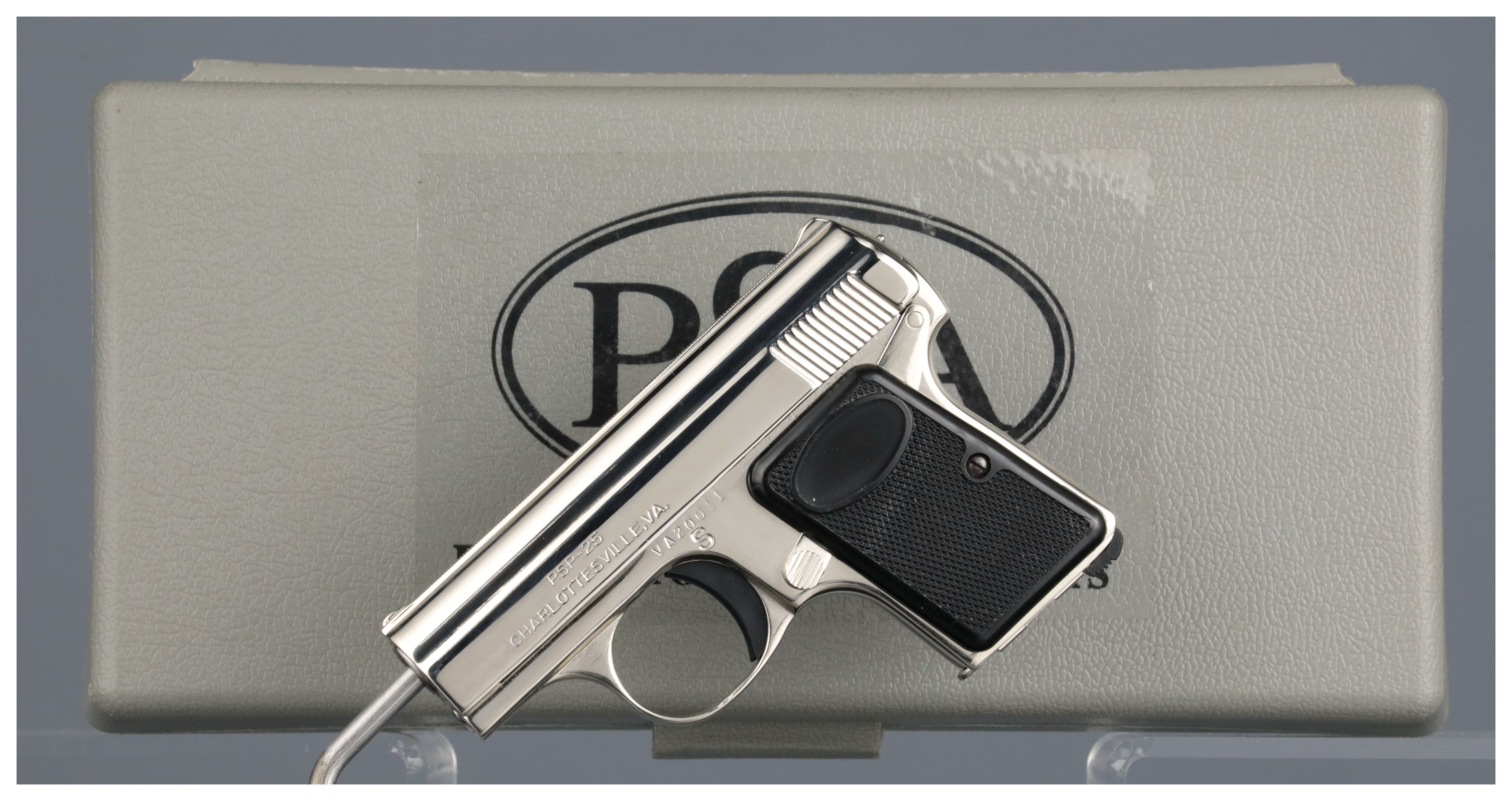 Precision Small Parts PSP-25 Semi-Automatic Pistol with Case | Rock ...