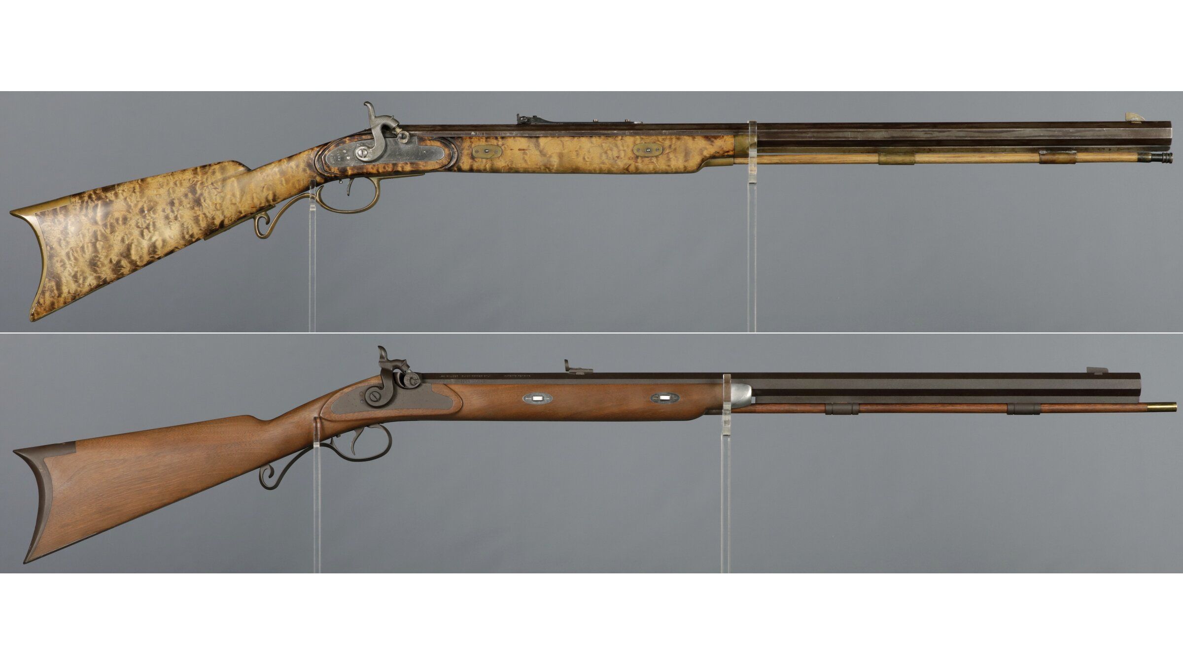 Two Contemporary Percussion Rifles | Rock Island Auction