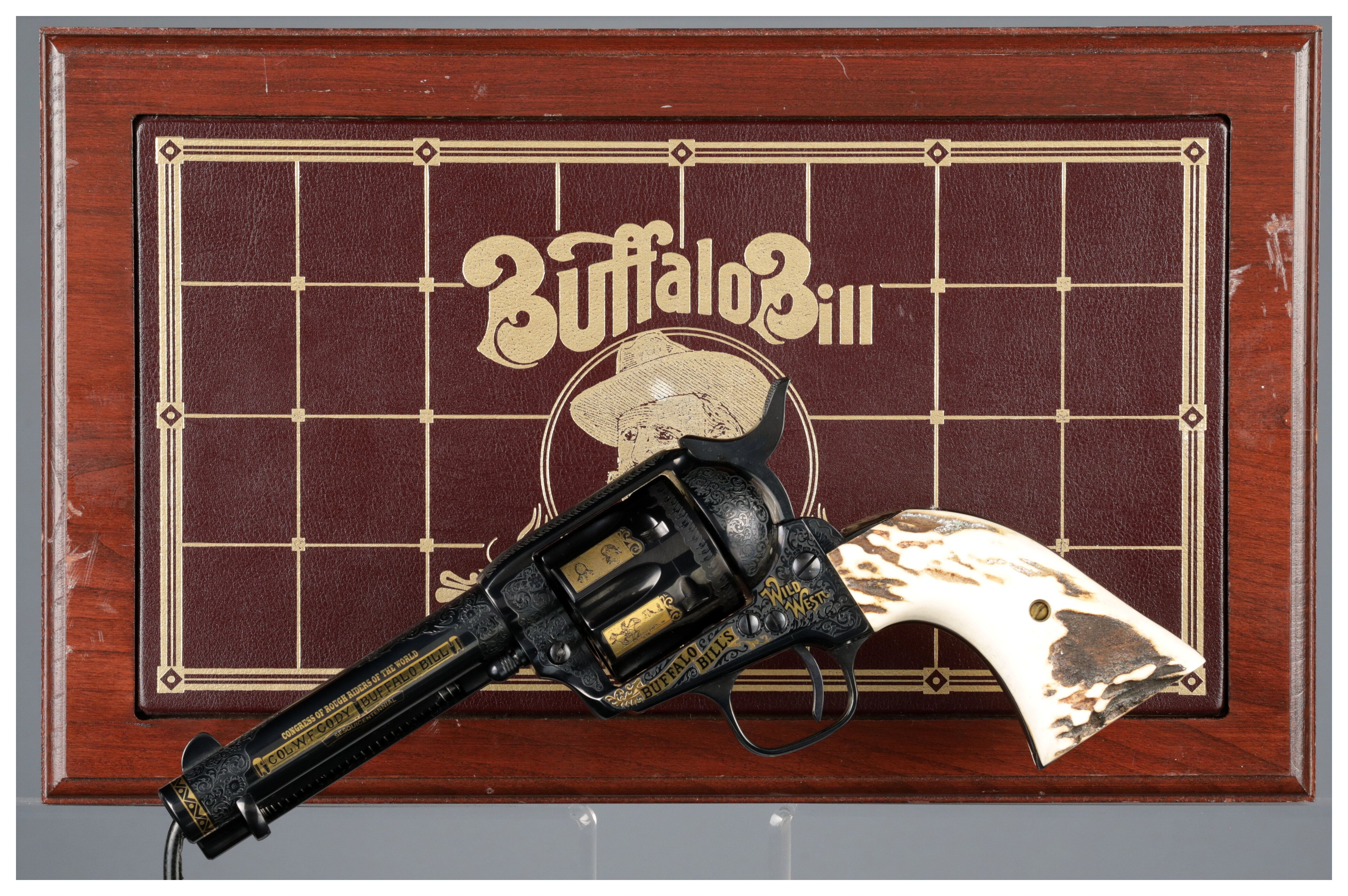 Uberti/America Remembers Buffalo Bill Commemorative Revolver | Rock ...
