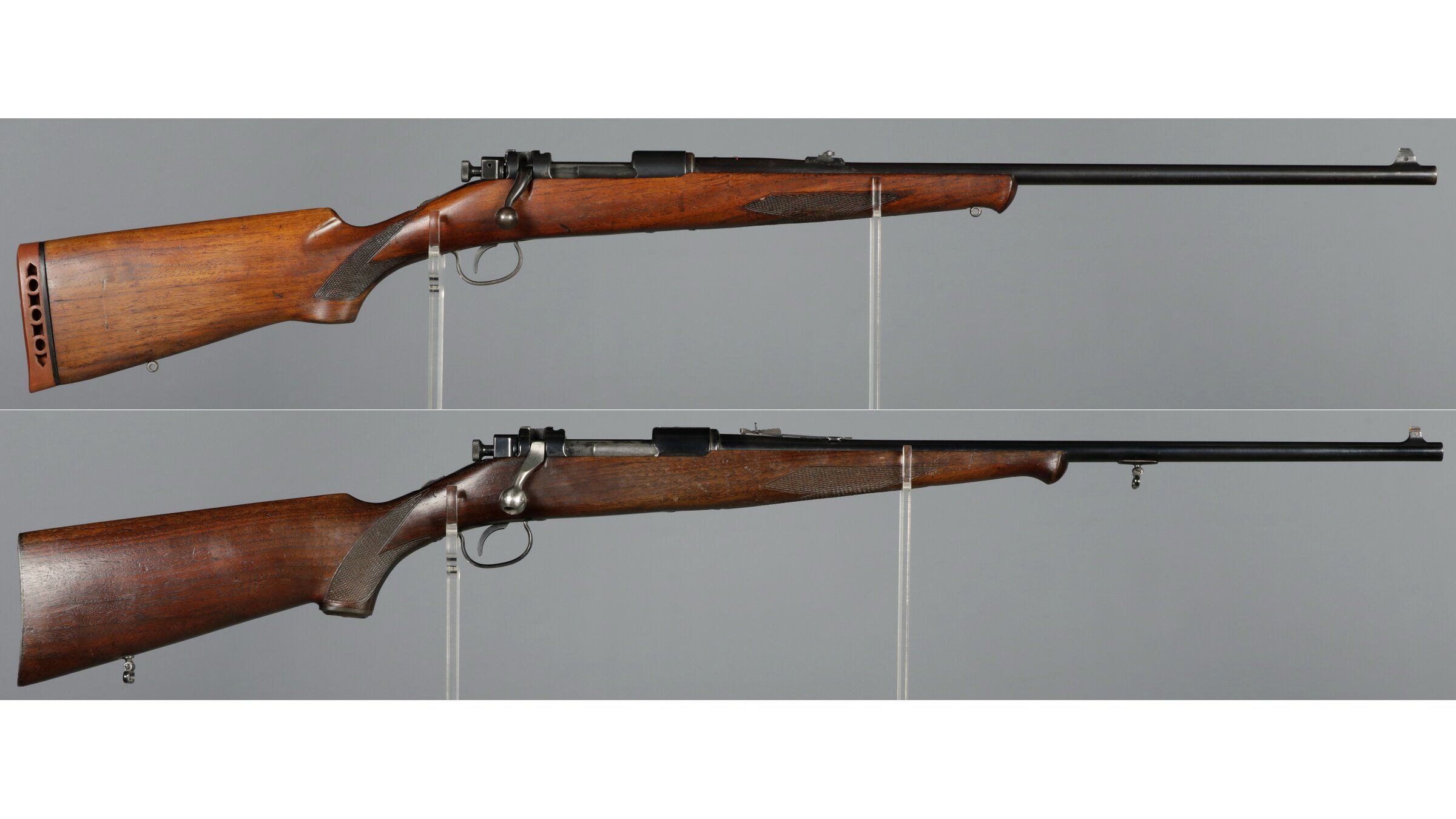 Two Savage Model 1920 Bolt Action Rifles | Rock Island Auction