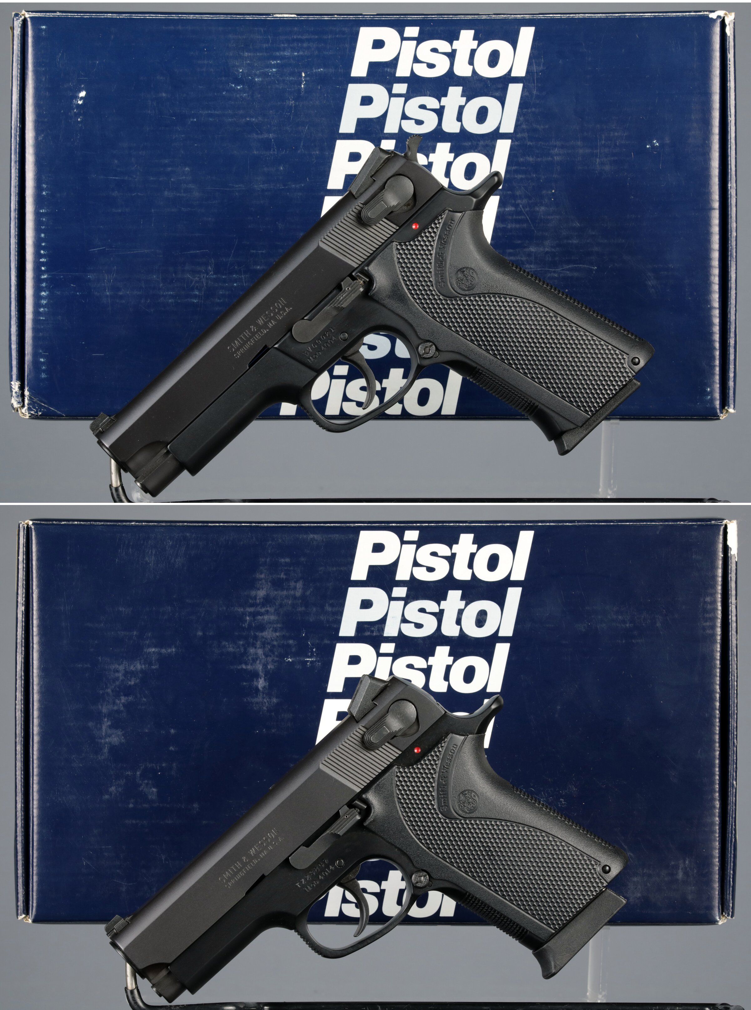 Two Smith & Wesson Semi-Automatic Pistols with Boxes | Rock Island Auction