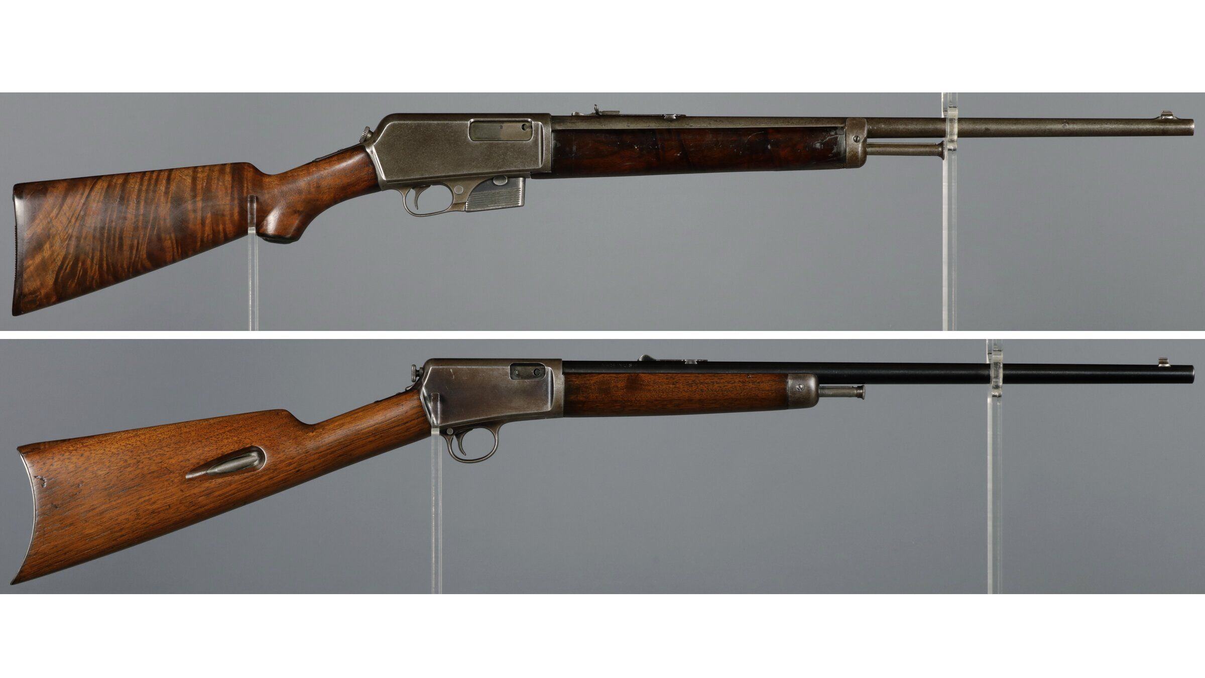 Two Winchester Self-Loading Rifles | Rock Island Auction