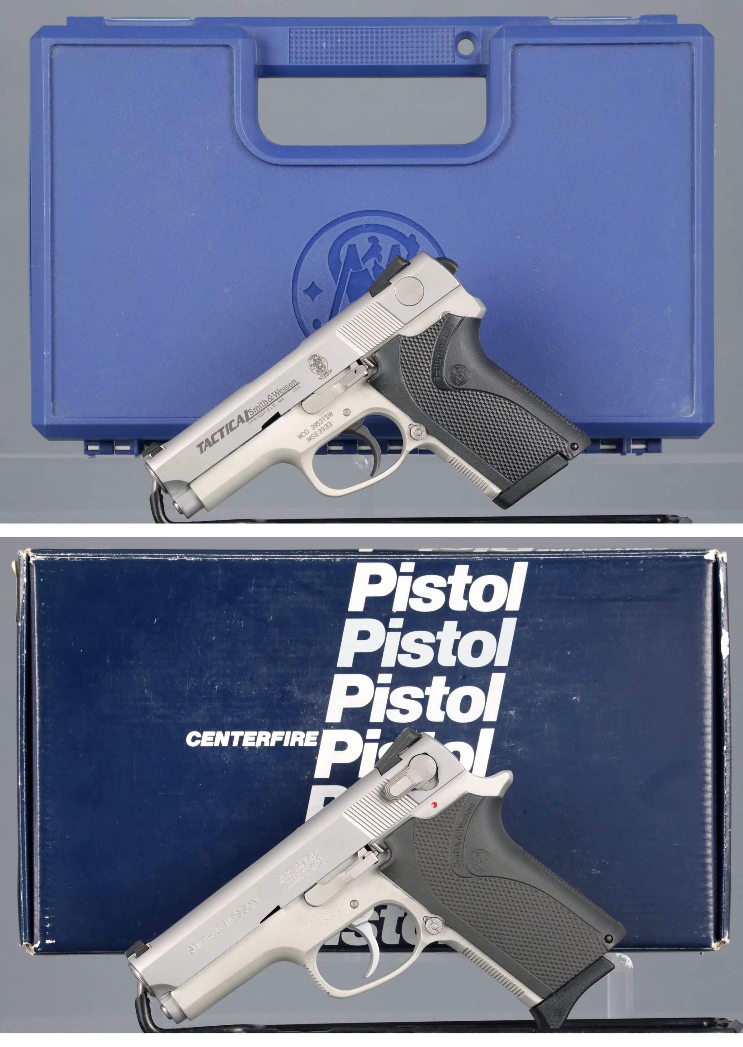 Two Smith & Wesson Semi-Automatic Pistols with Boxes | Rock Island Auction