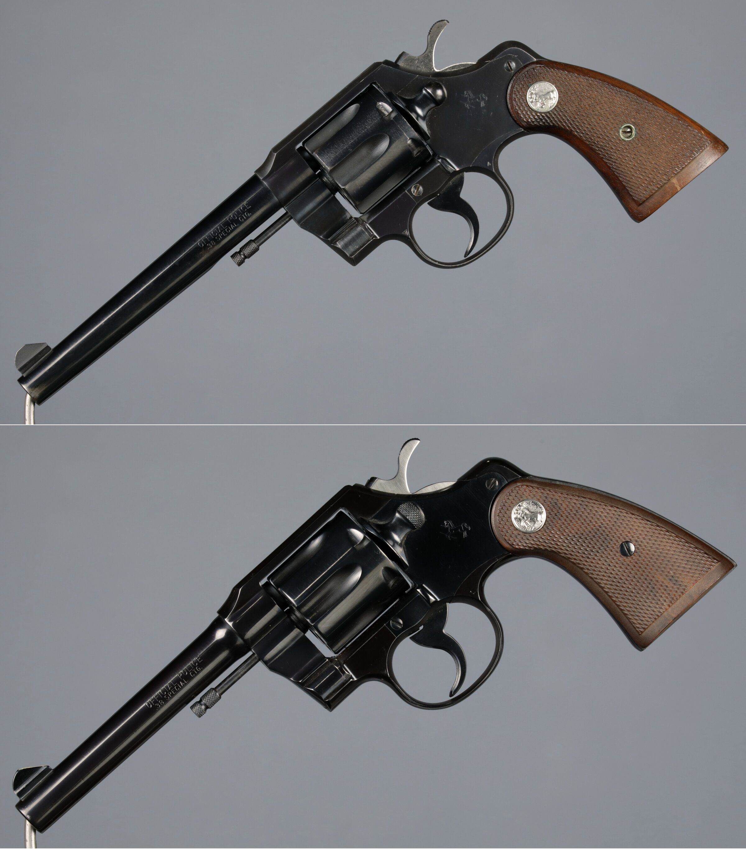 Two Colt Official Police Double Action Revolvers | Rock Island Auction