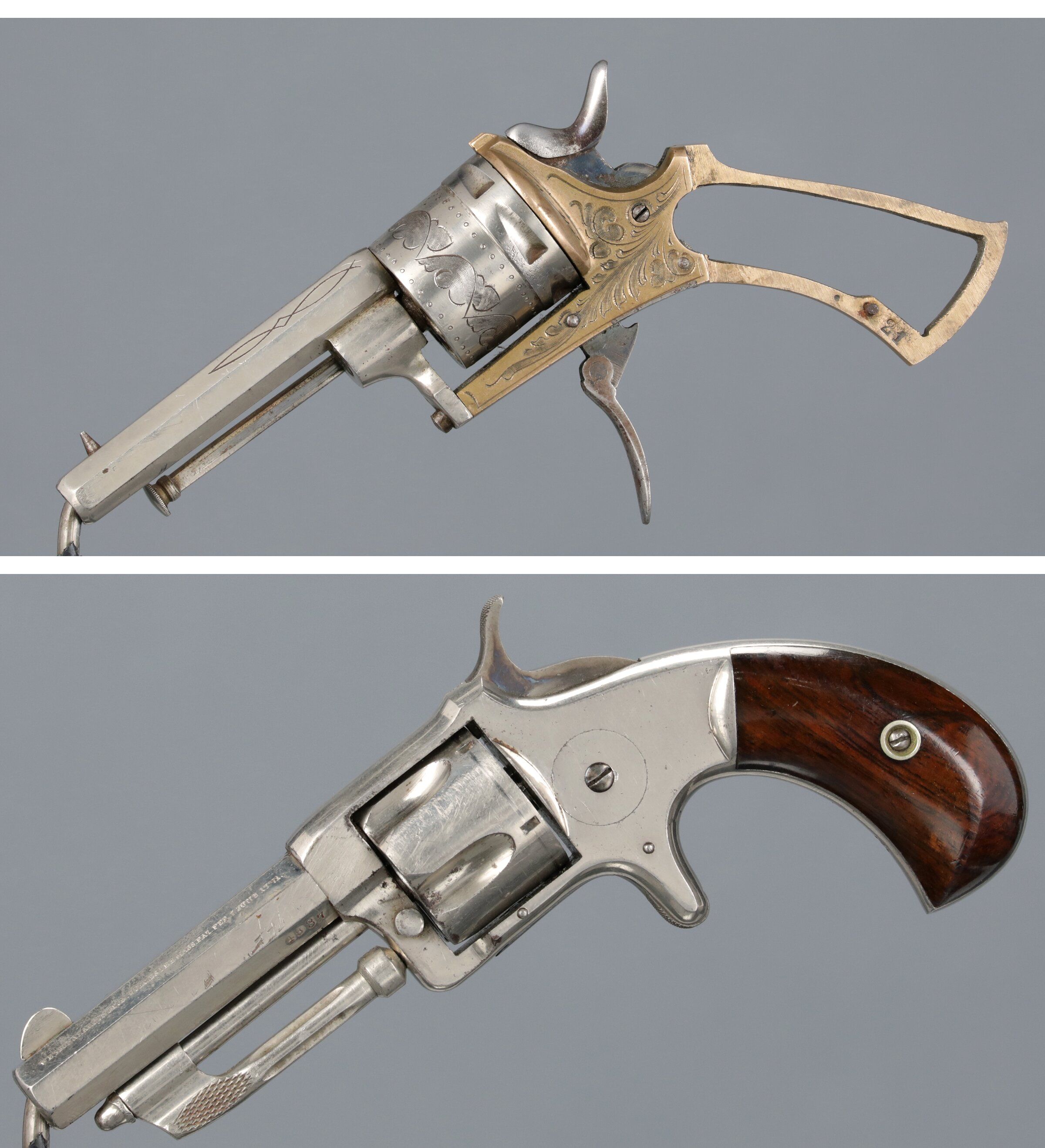 Two Antique Revolvers | Rock Island Auction