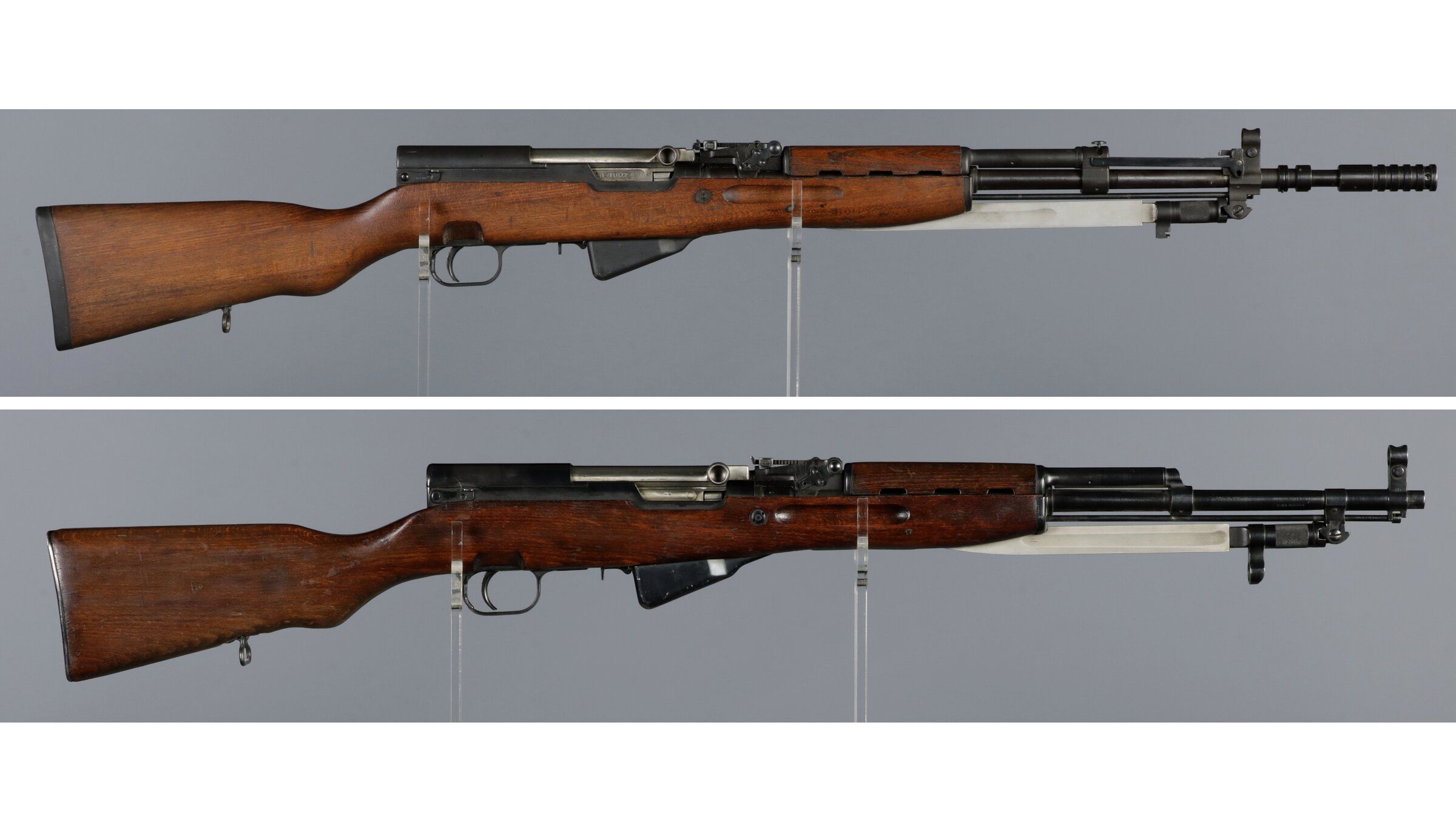 Two SKS Semi-Automatic Rifles | Rock Island Auction Two SKS Semi-Automatic Rifles | Rock Island Auction