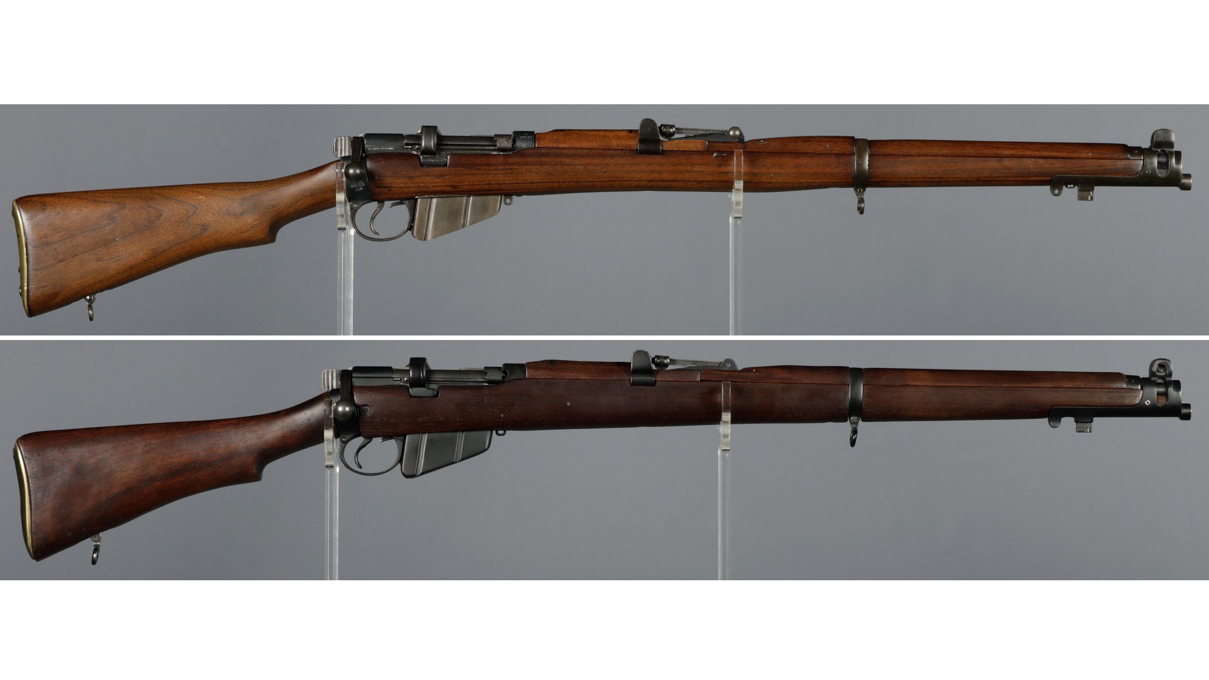 Two British Military Bolt Action Rifles | Rock Island Auction