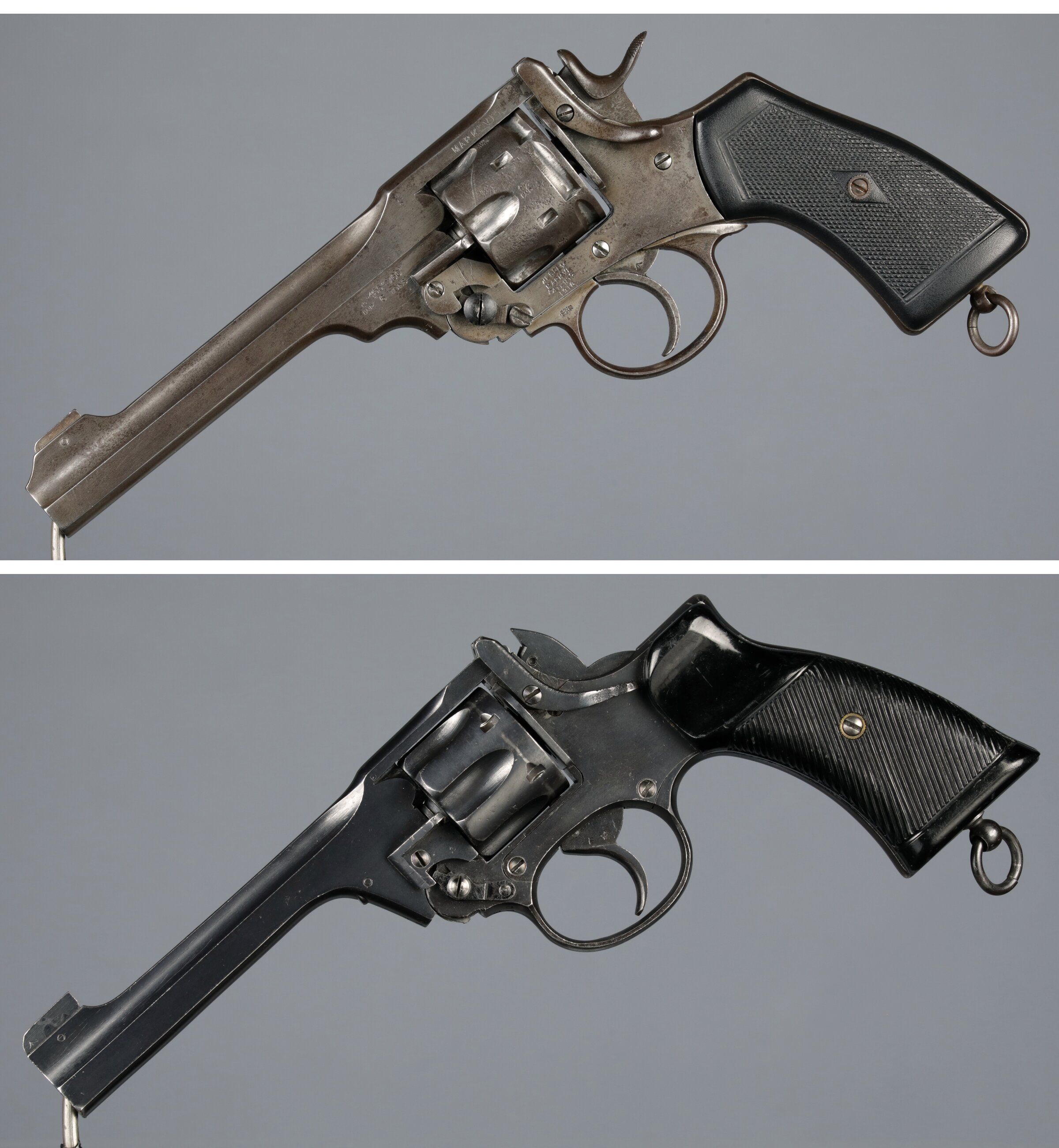 Two British Military Double Action Revolvers | Rock Island Auction