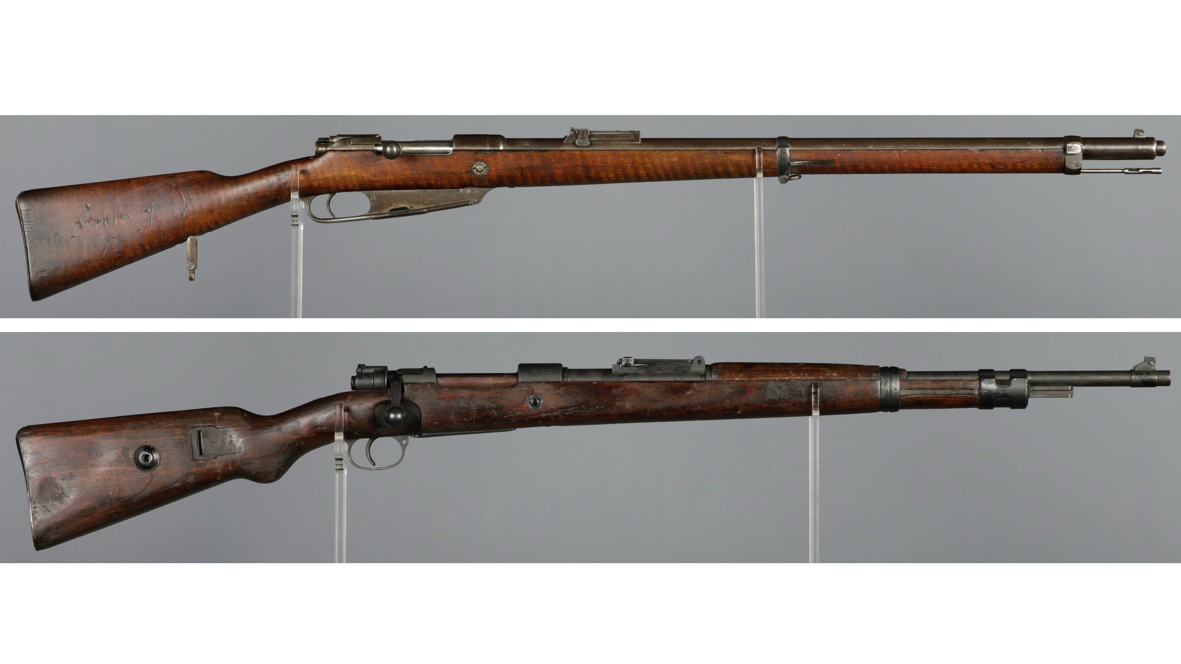 Two German Military Pattern Bolt Action Rifles | Rock Island Auction