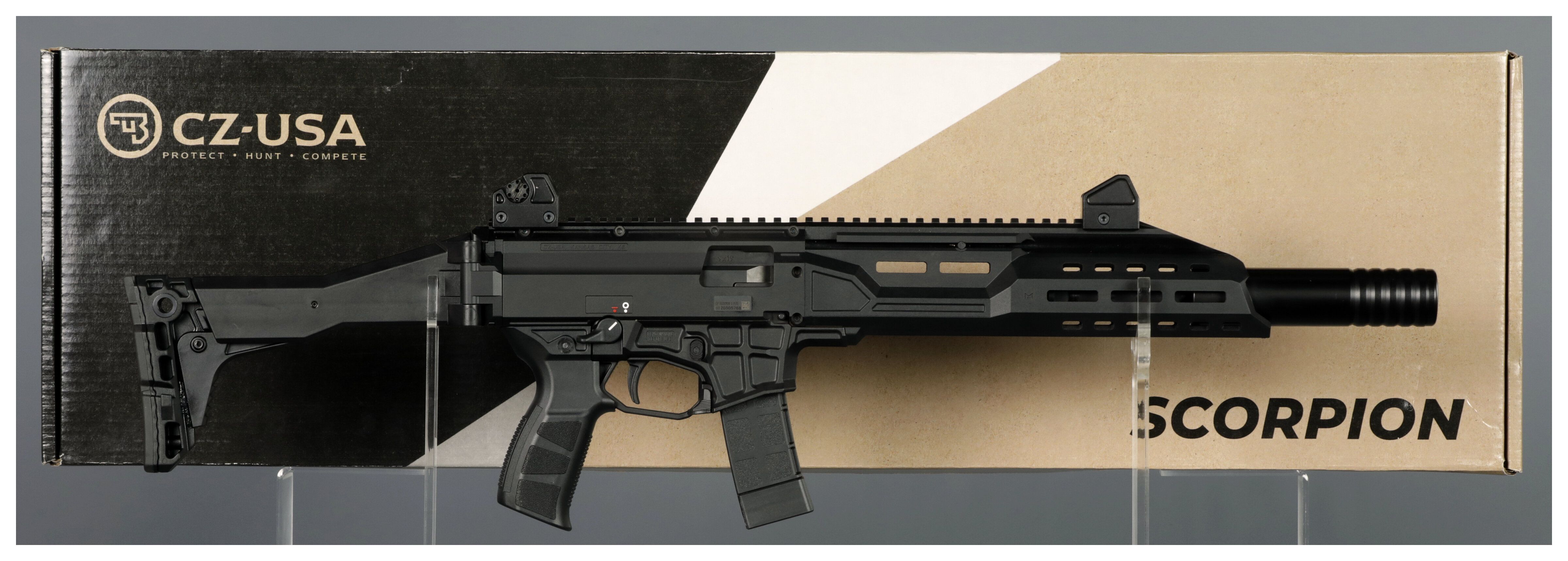 CZ Scorpion 3 Plus Semi-Automatic Carbine with Box | Rock Island Auction