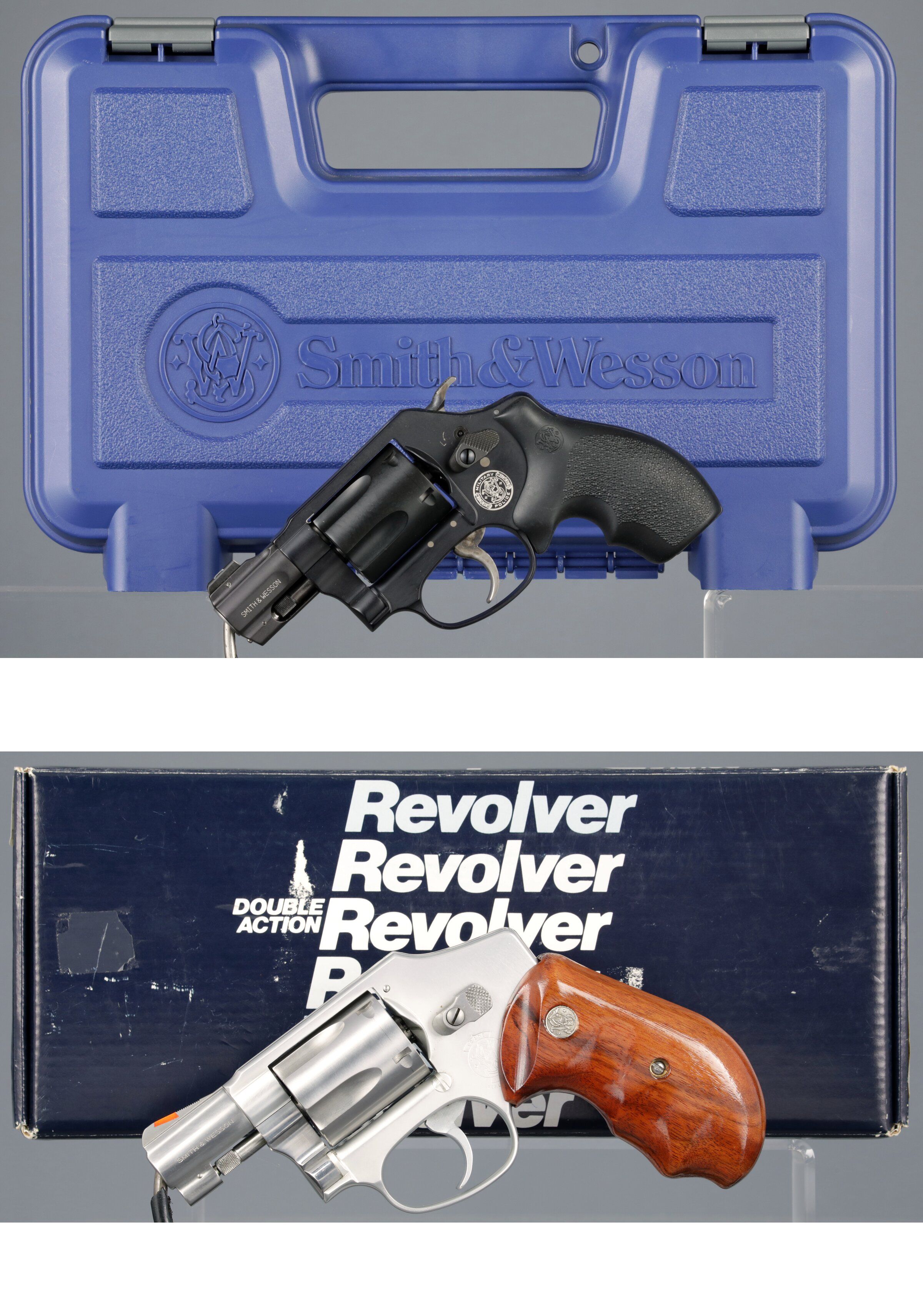 Two Smith & Wesson Double Action Revolvers with Boxes | Rock Island Auction