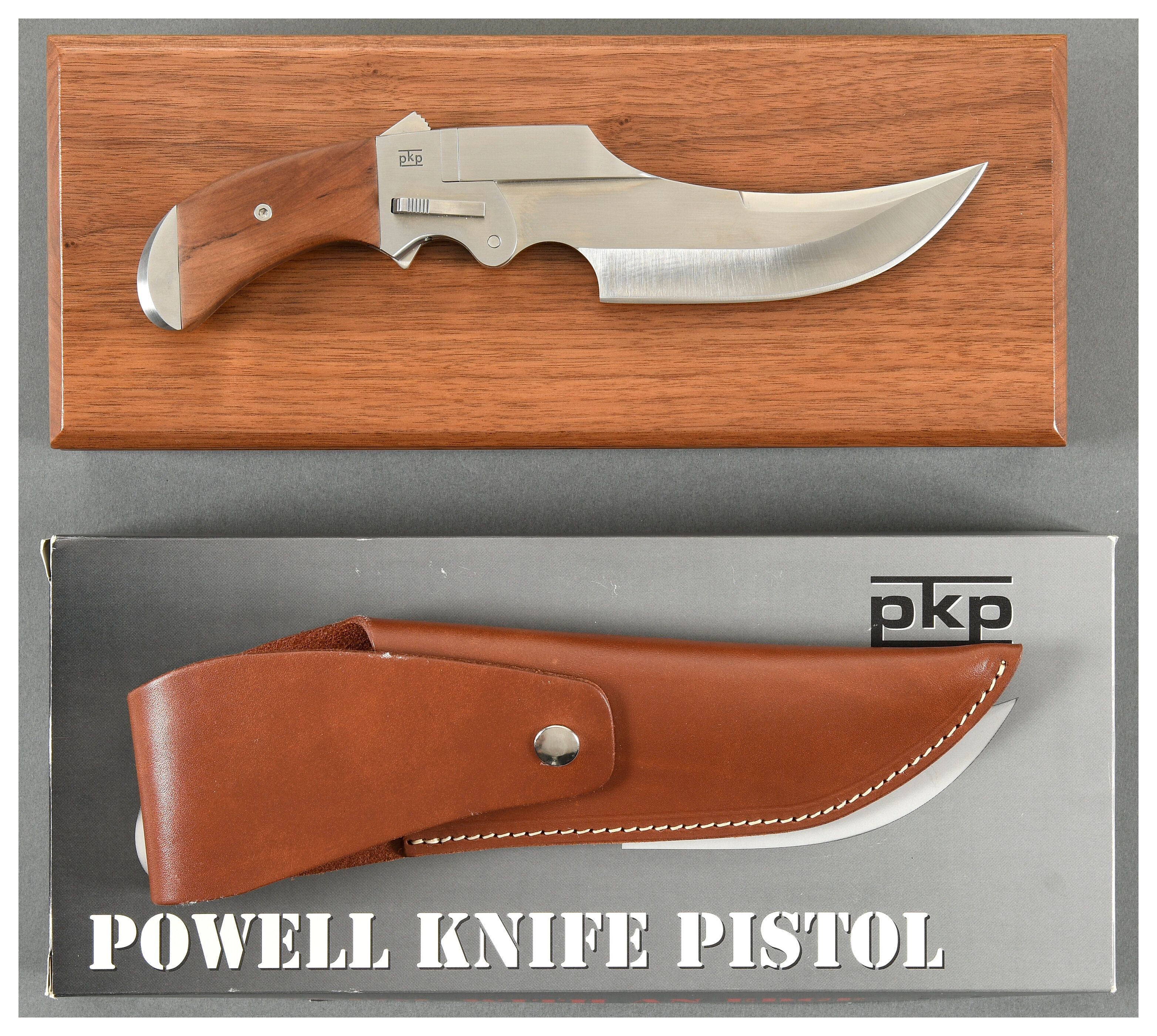 PKP Inc. Model MR-38 Single Shot Powell Knife Pistol with Box | Rock ...