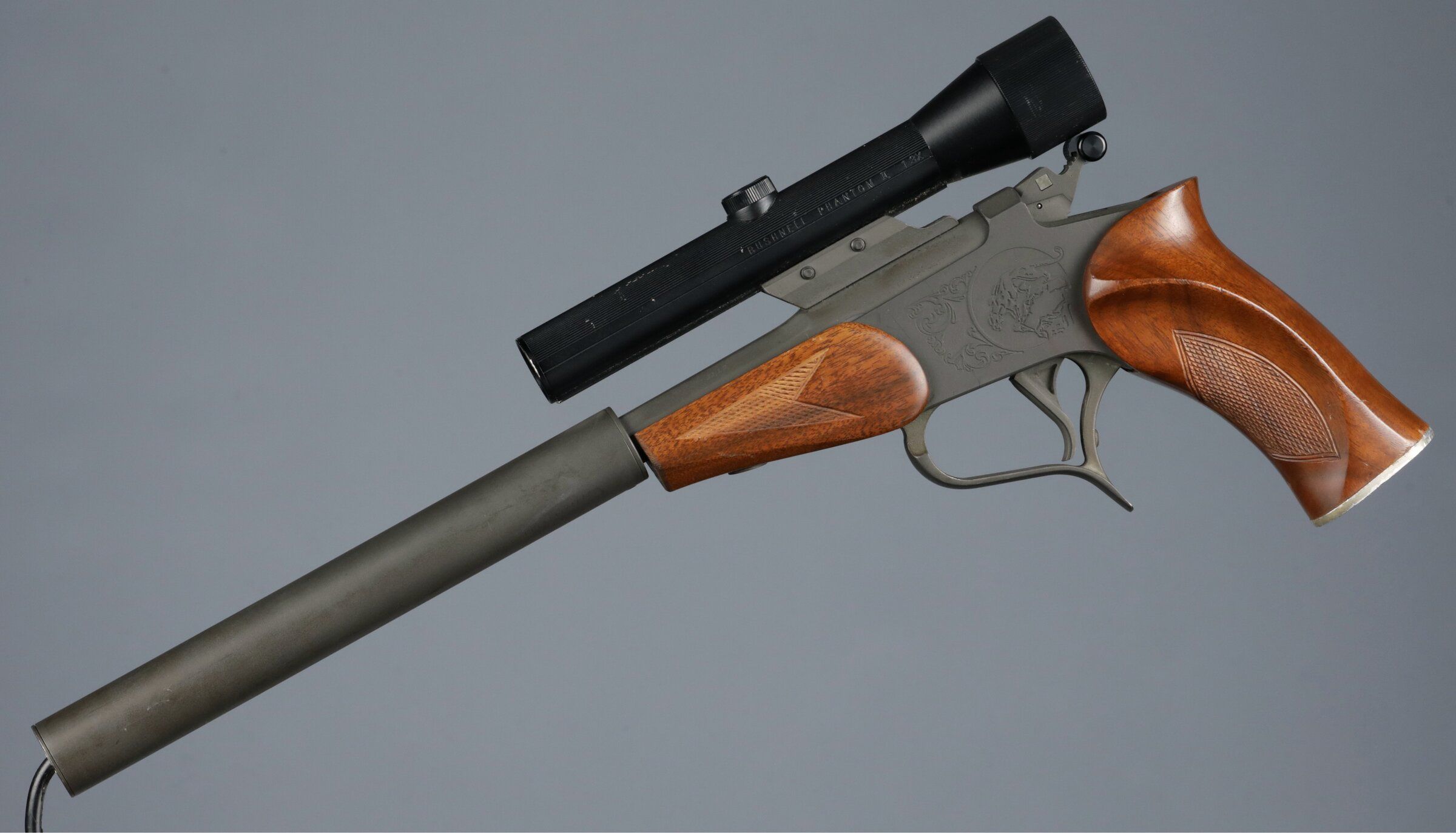 Thompson Center Arms Contender with Class III/NFA Silencer | Rock ...