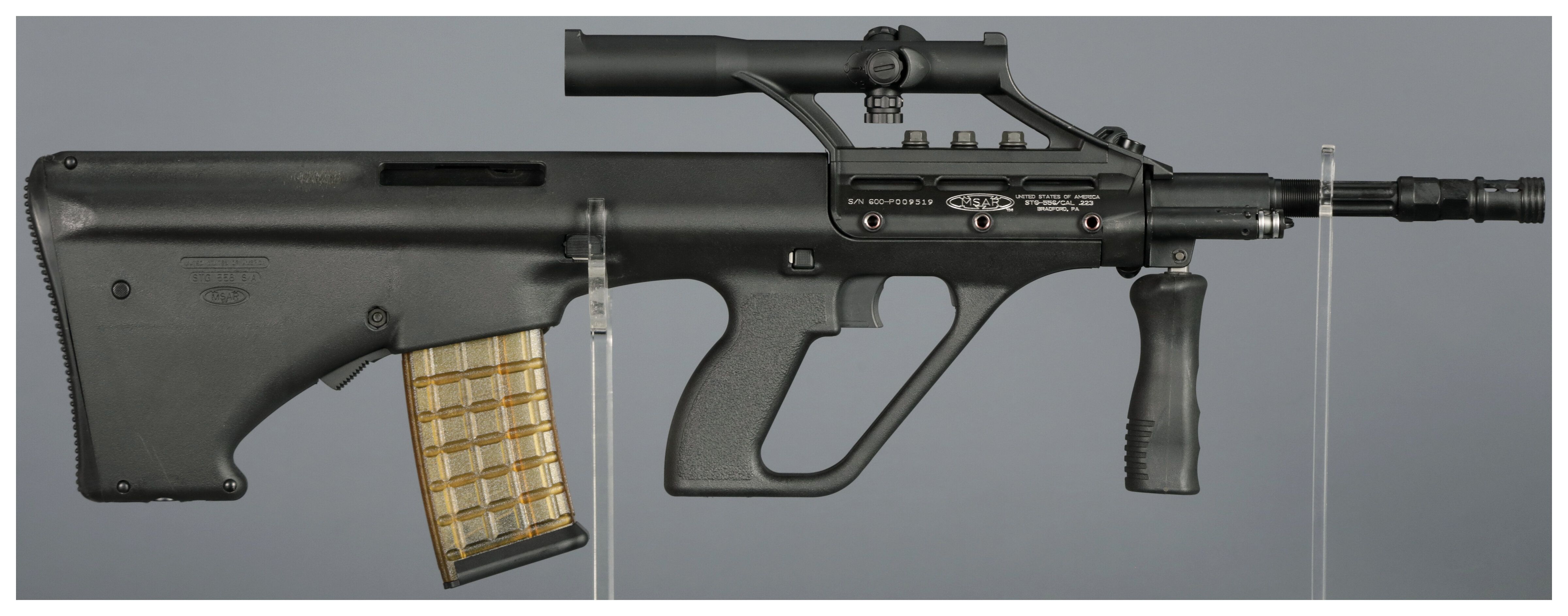 MSAR STG-556 Semi-Automatic Bullpup Rifle with Scope | Rock Island Auction