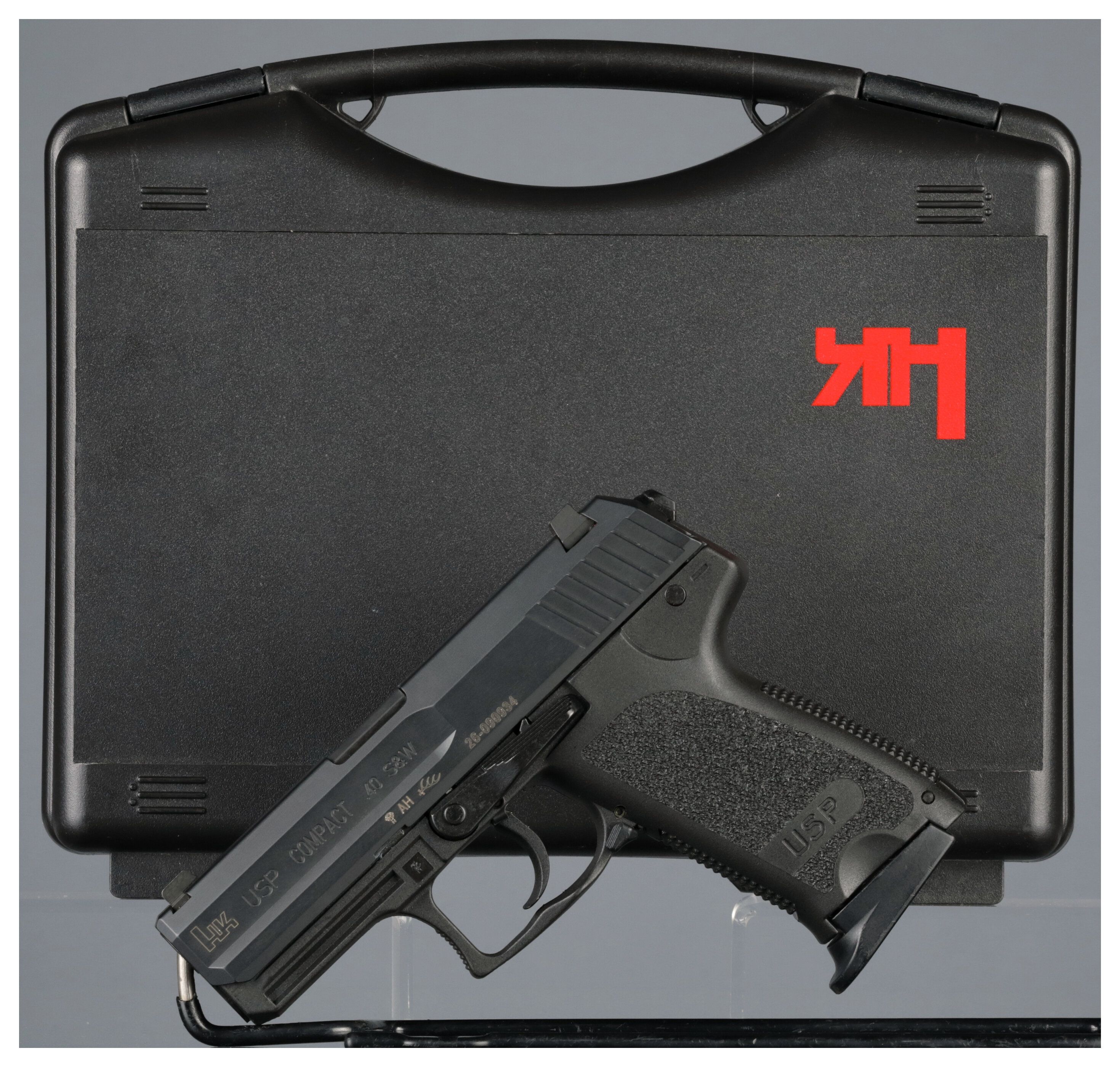 Heckler And Koch Usp Compact Semi Automatic Pistol With Case Rock