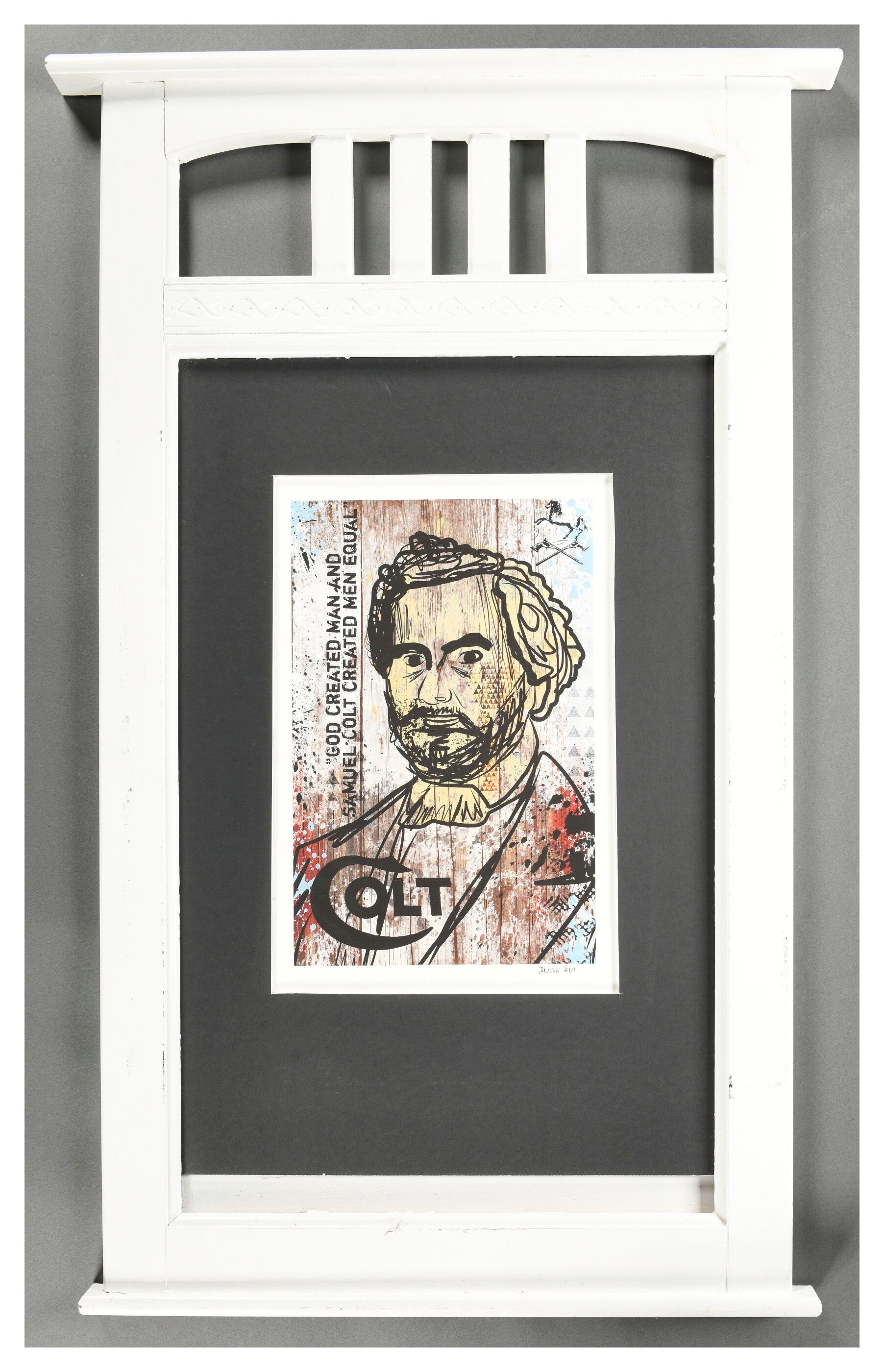 One of One Samuel Colt Portrait | Rock Island Auction