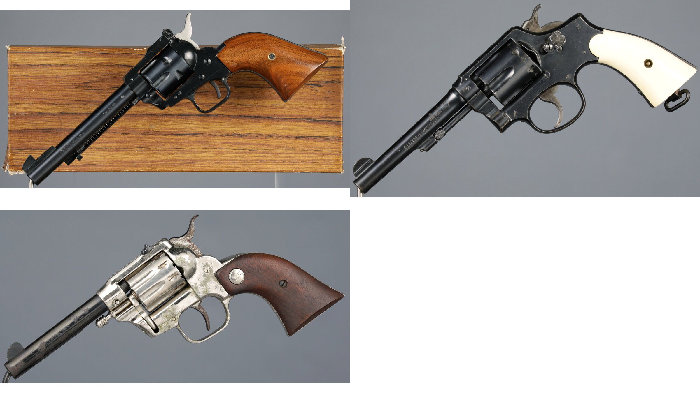 Three Revolvers | Rock Island Auction