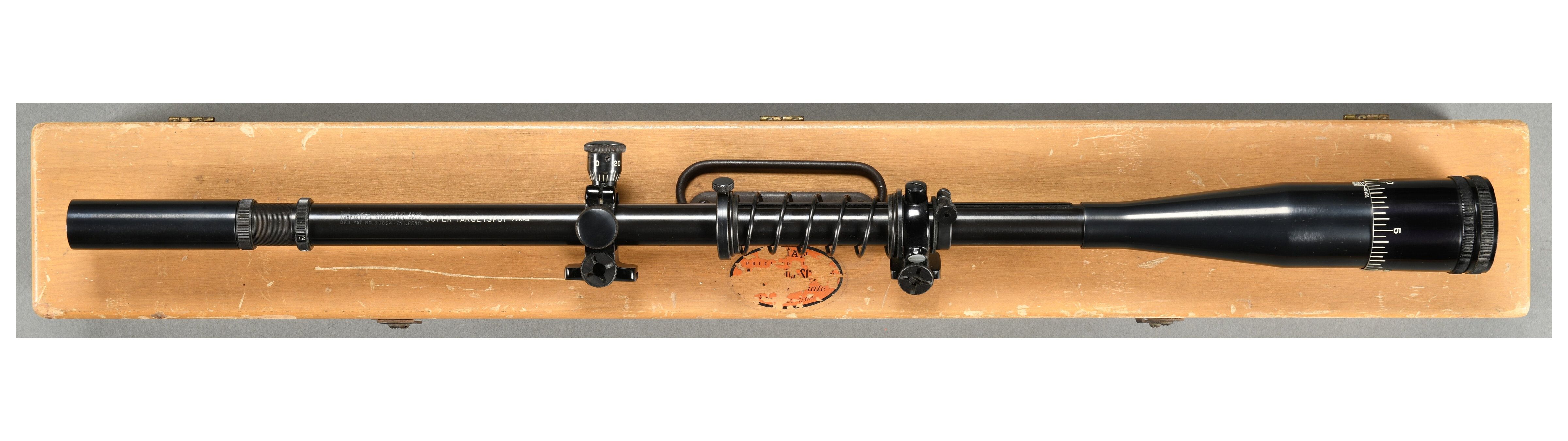 Lyman Super Targetspot 12X Scope with Case | Rock Island Auction