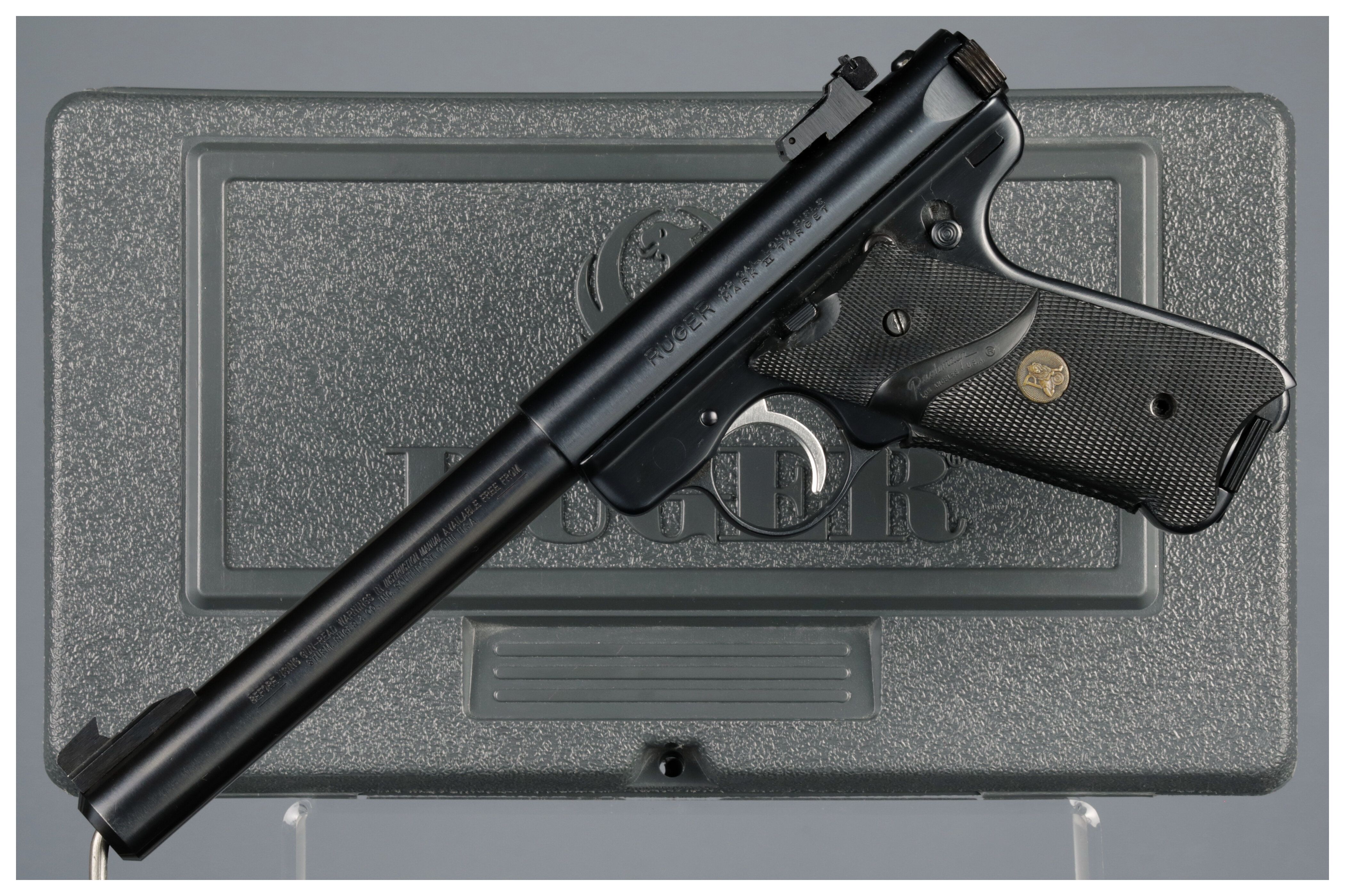 Ruger Mark II Government Target Model Semi-Automatic Pistol | Rock ...