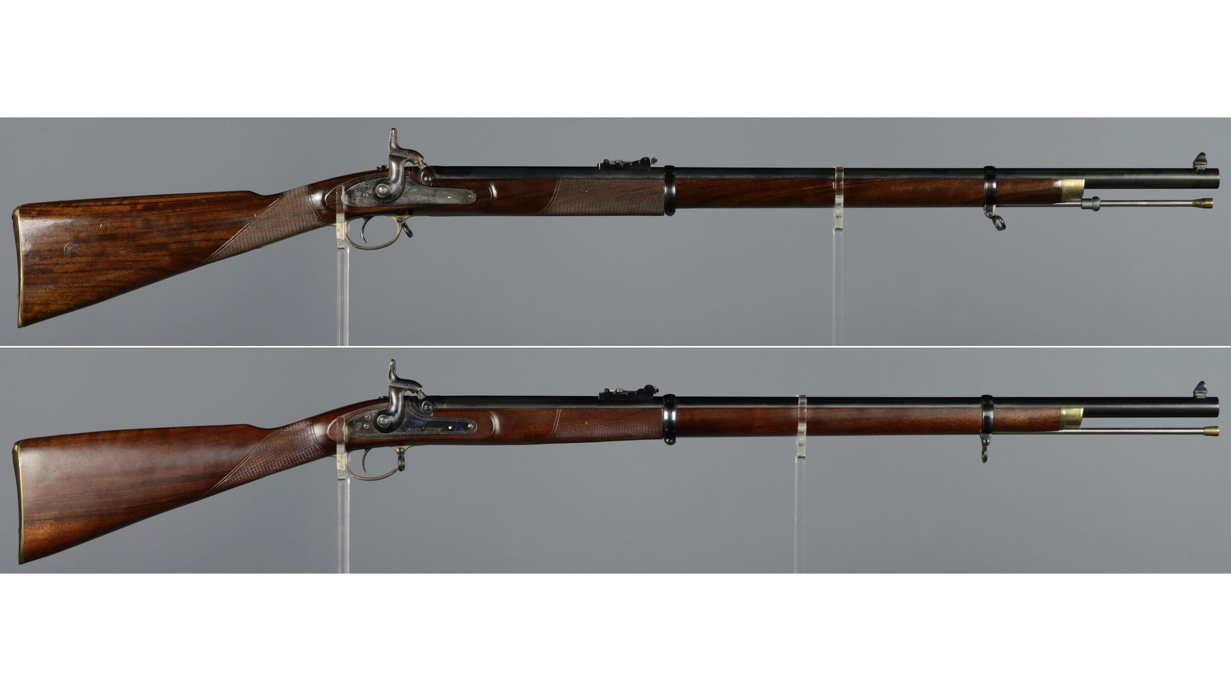 Two Reproduction Parker Hale Henry Rifled Volunteer Rifles | Rock ...