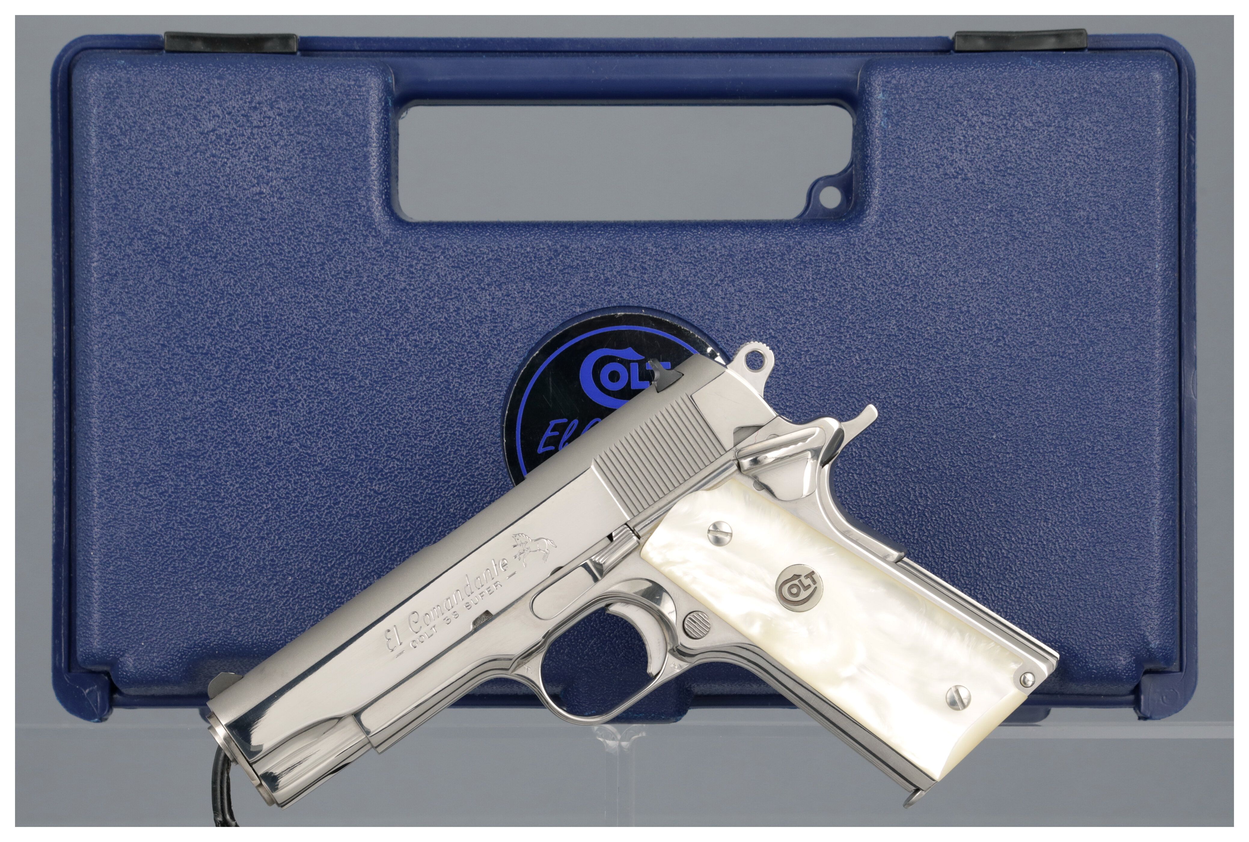 Colt "El Comandante" .38 Super Mk IV Series 80 Pistol | Rock Island Auction