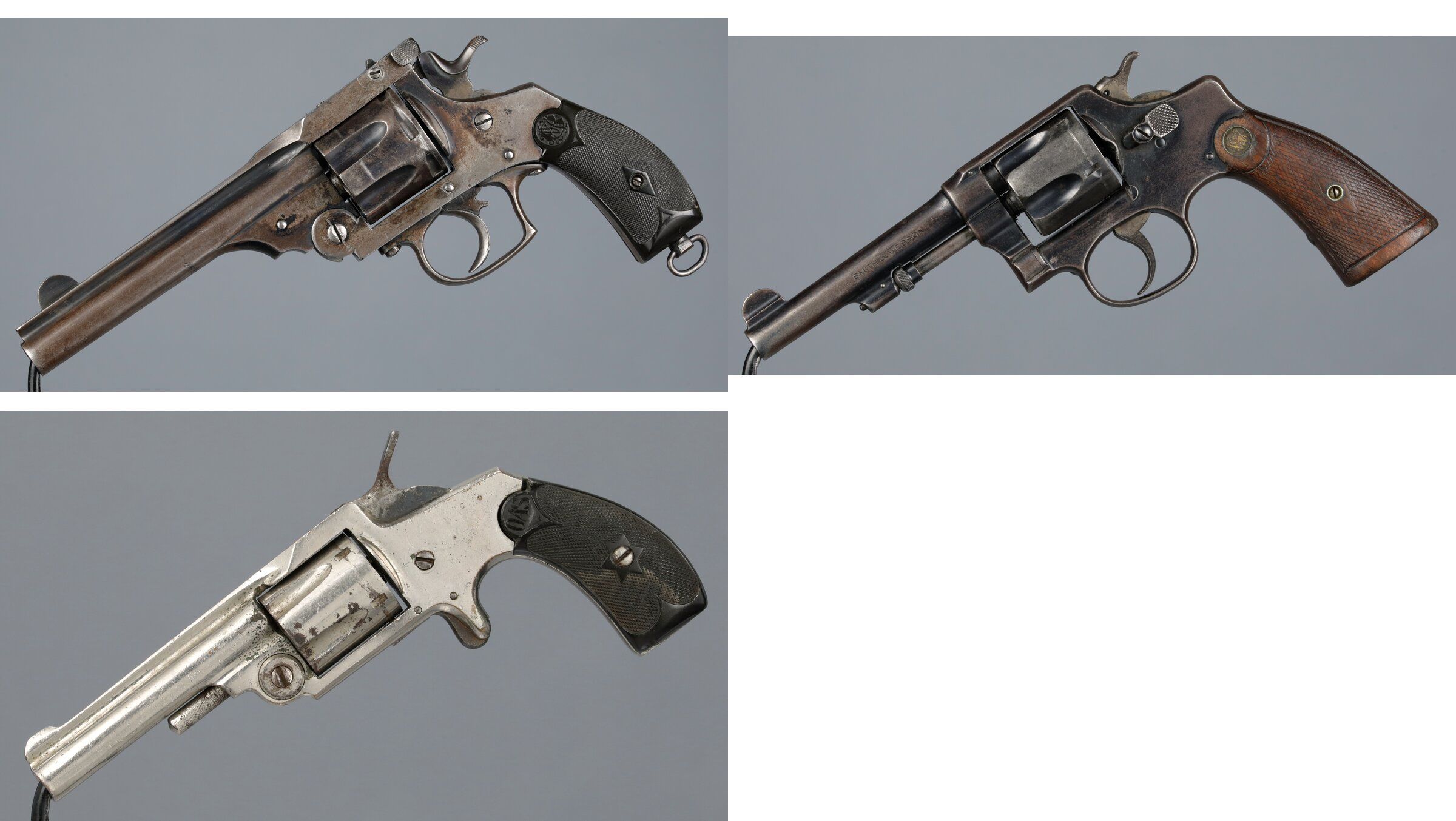 Three Revolvers | Rock Island Auction