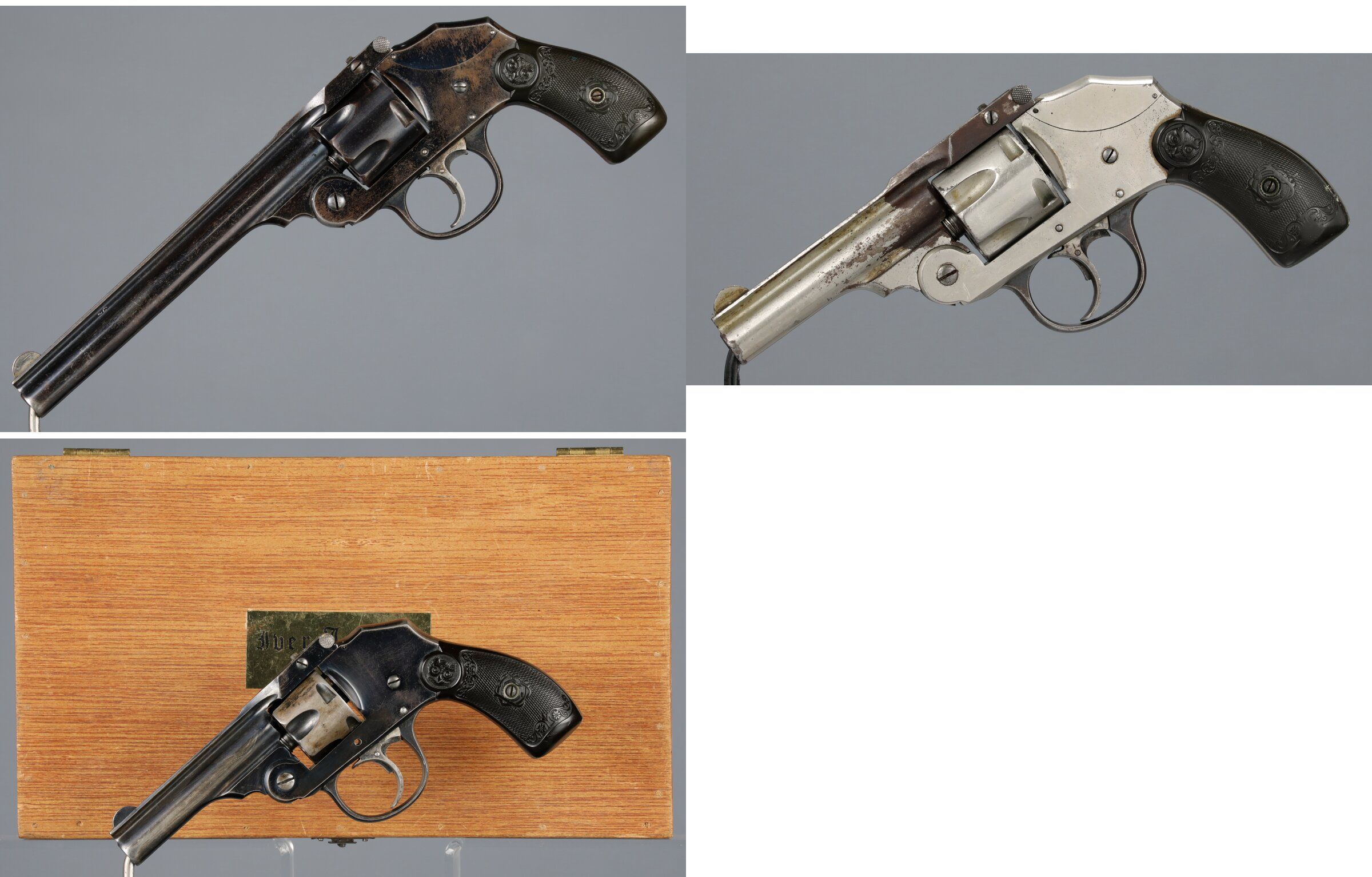 Three Iver Johnson Double Action Revolvers | Rock Island Auction