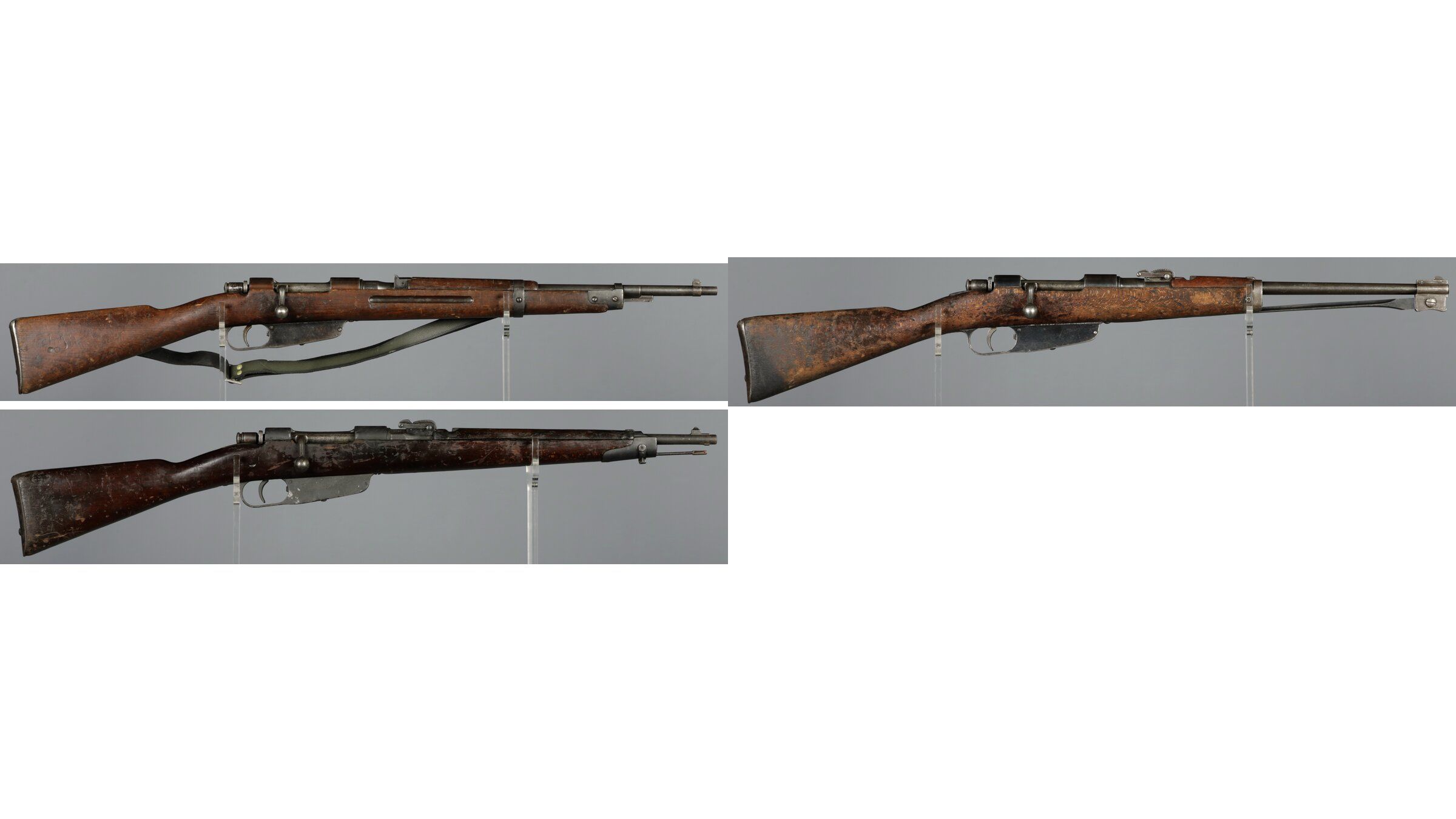 Three Italian Carcano Bolt Action Rifles | Rock Island Auction