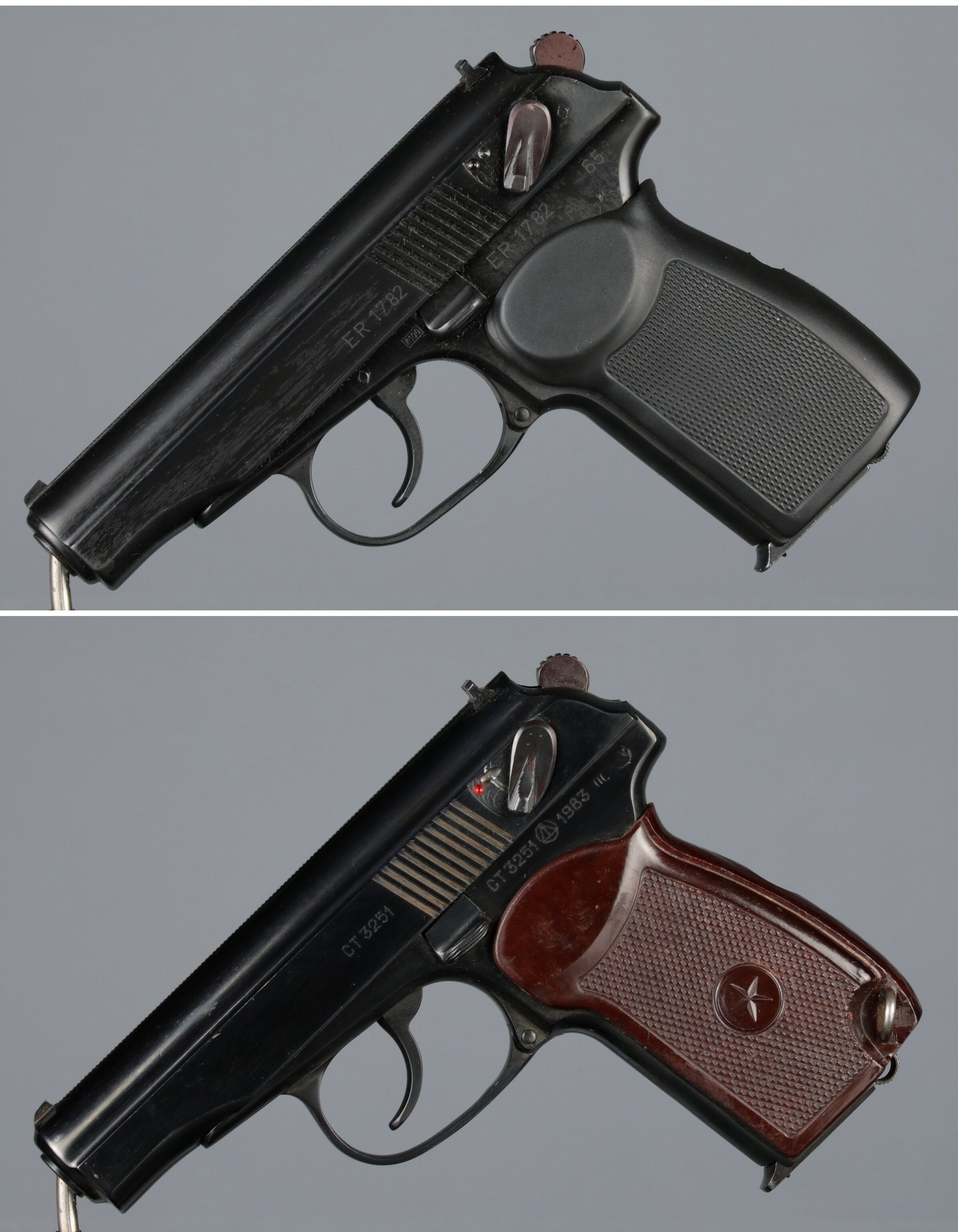 Two Makarov Semi-Automatic Pistols | Rock Island Auction