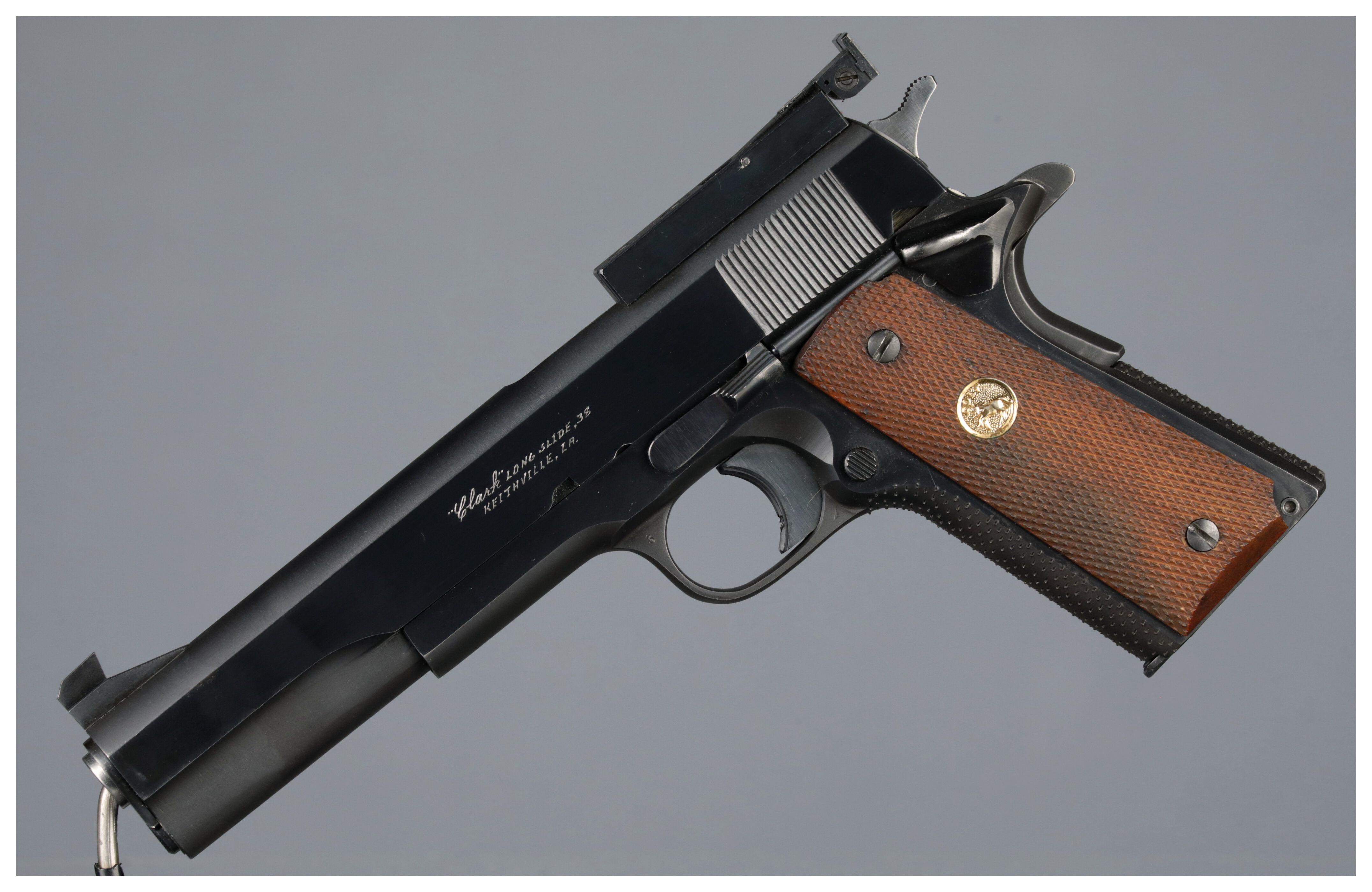 Colt Government Model Clark Long Slide .38 Semi-Automatic Pistol | Rock ...