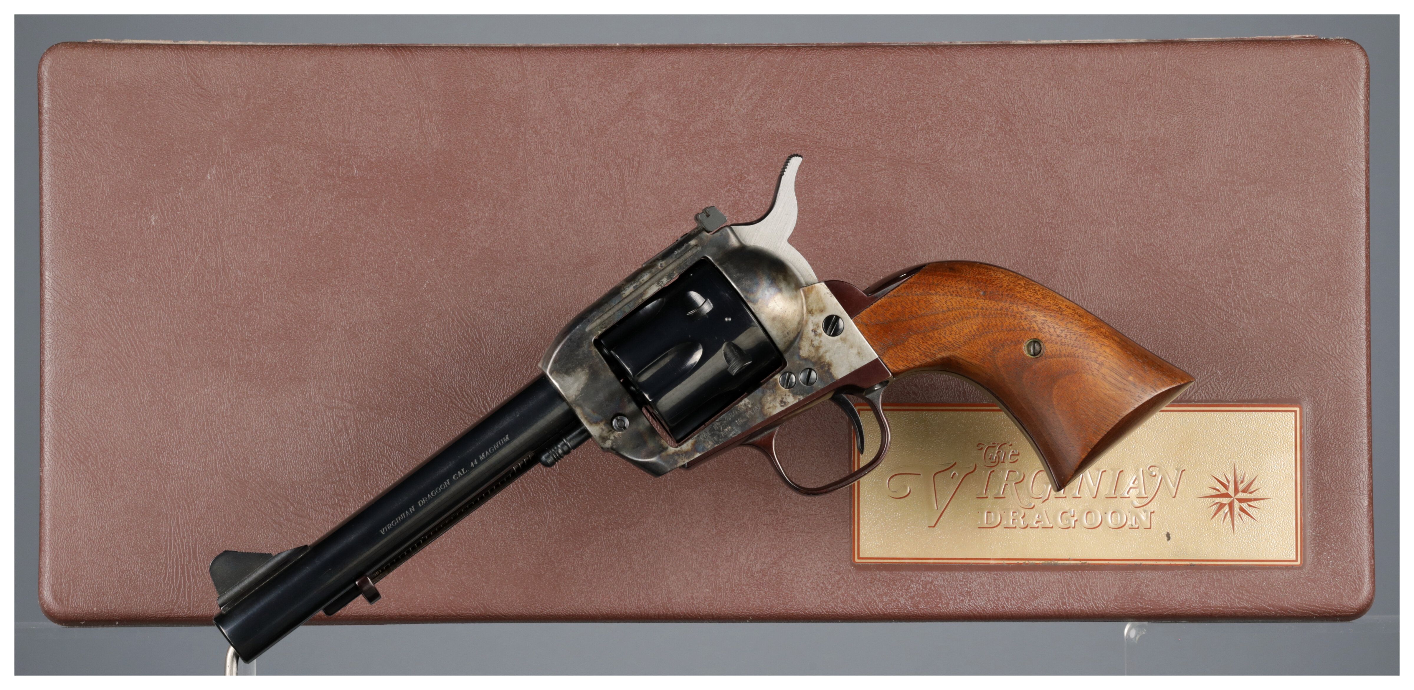 Interarms Virginian Dragoon Single Action Revolver with Case | Rock ...