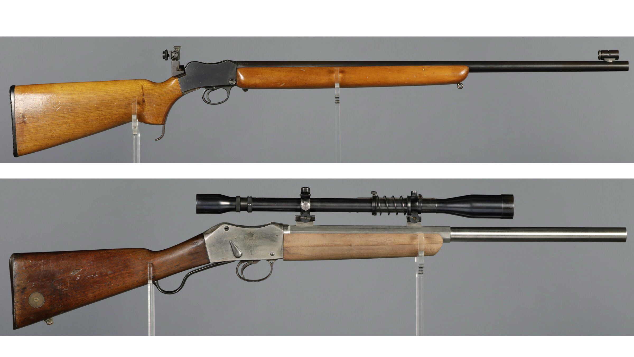 Two Martini-Henry Single Shot Rifles | Rock Island Auction