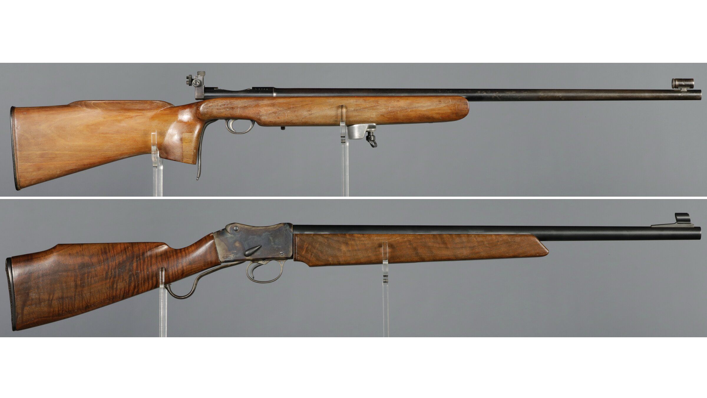 Two Martini-Henry Single Shot Rifles | Rock Island Auction